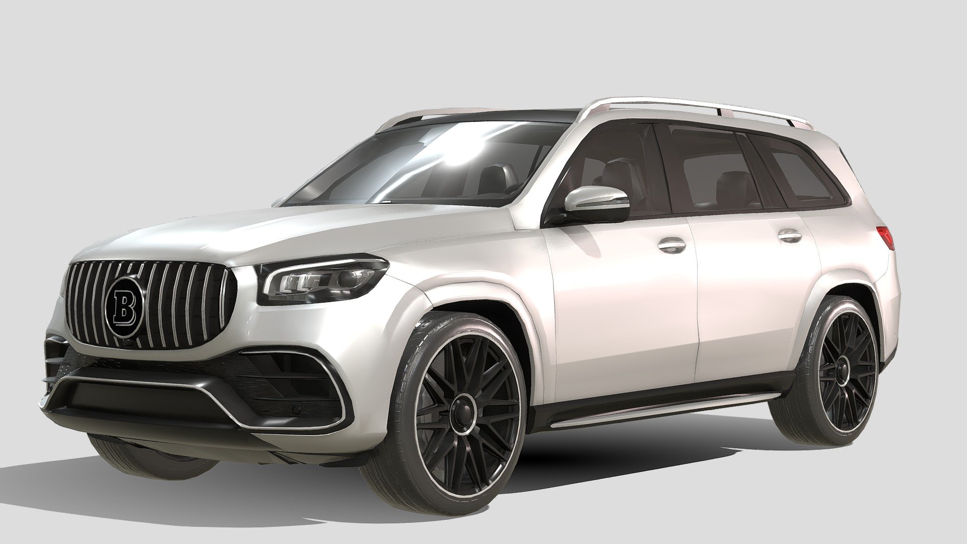 Mercedes-Benz GLS63 AMG 2021 - Buy Royalty Free 3D model by Phazan ...