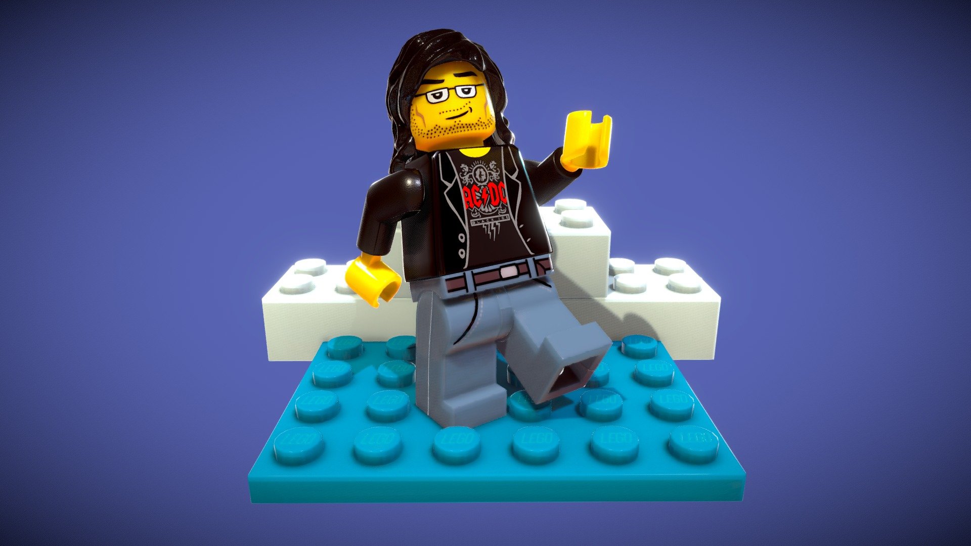 LEGO me - 3D model by Yann Pérès (@yannperes) [bbe4491] - Sketchfab