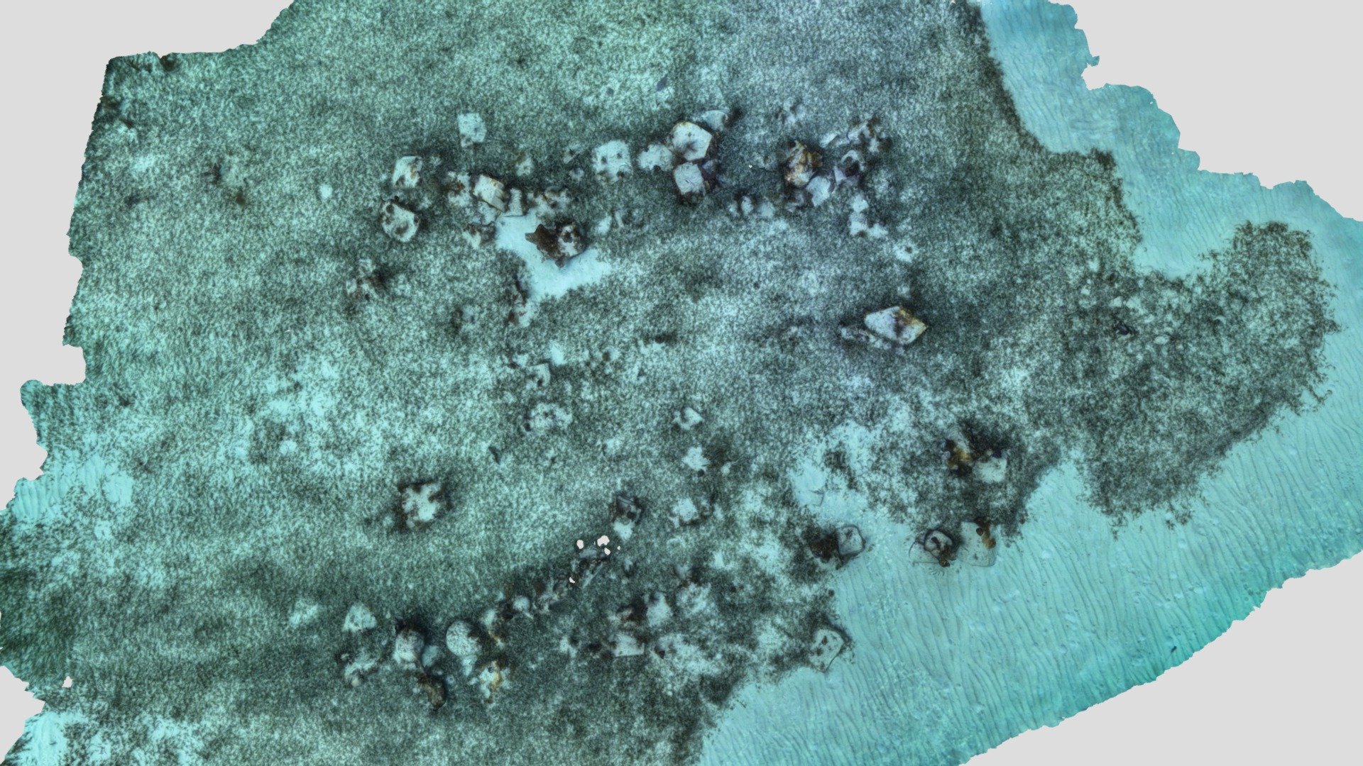 French Reef Granite Laden Vessel Grounding - Download Free 3D model by ...