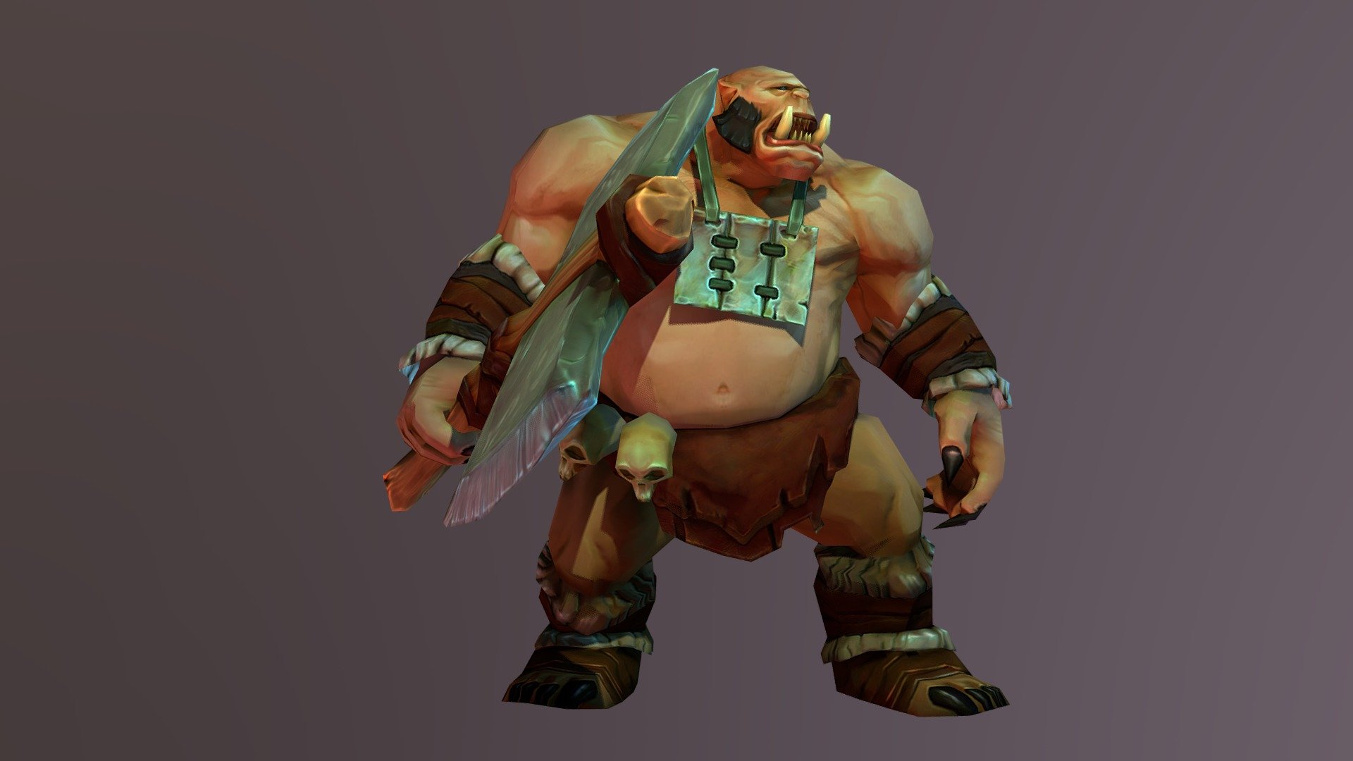 D&D: Warriors of Waterdeep - Ogre - 3D model by Gwen Houzelot ...