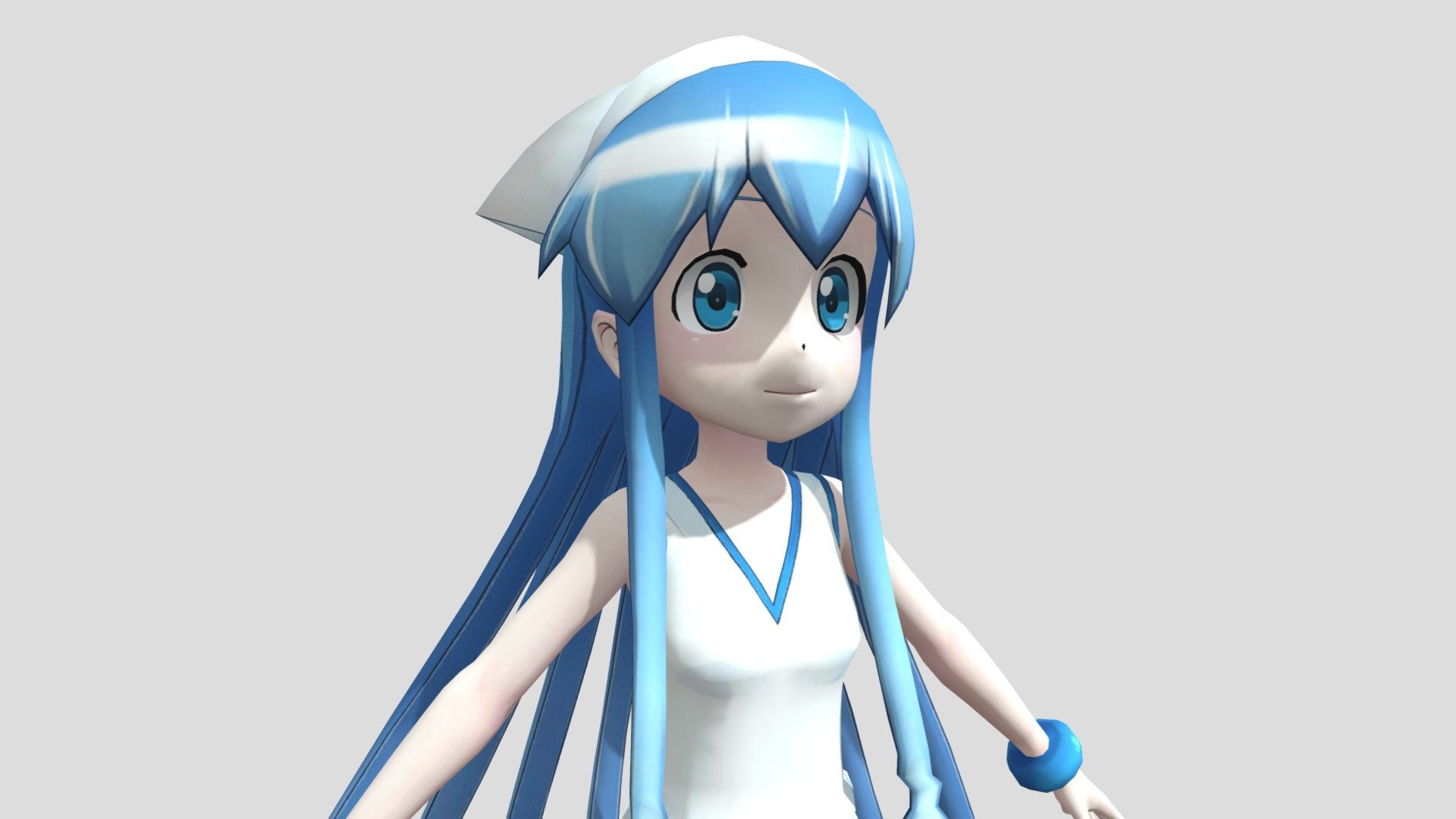 Ika_musume___fbx - Download Free 3D model by Superfamicom ...