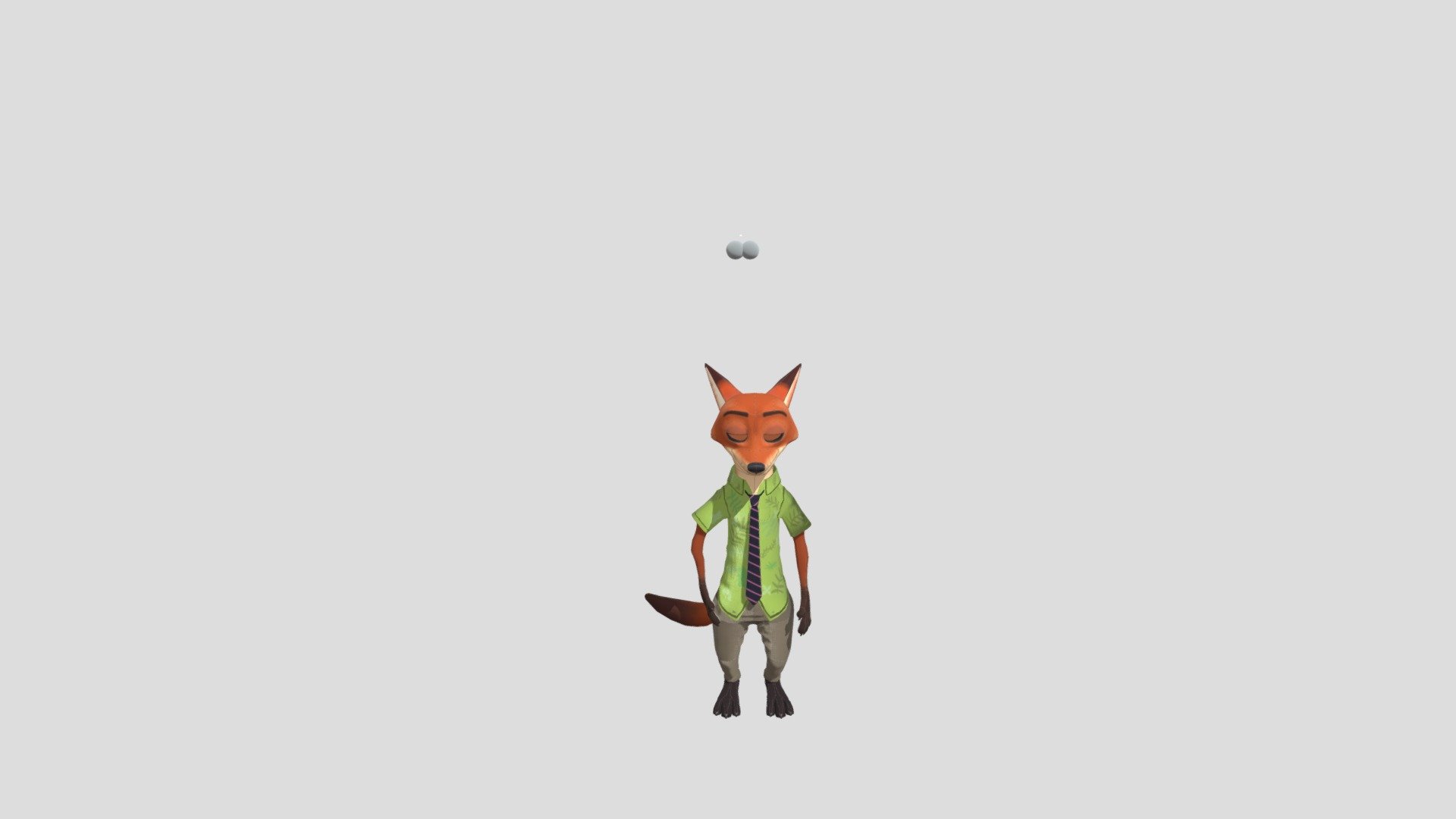 Nick Wilde - Download Free 3D model by donmcdonough [bbe8e30] - Sketchfab