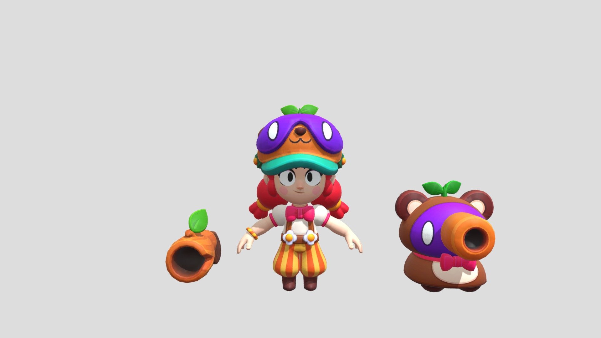 Tanuki Jessie Texture Update - Download Free 3D model by Brawl2024 ...