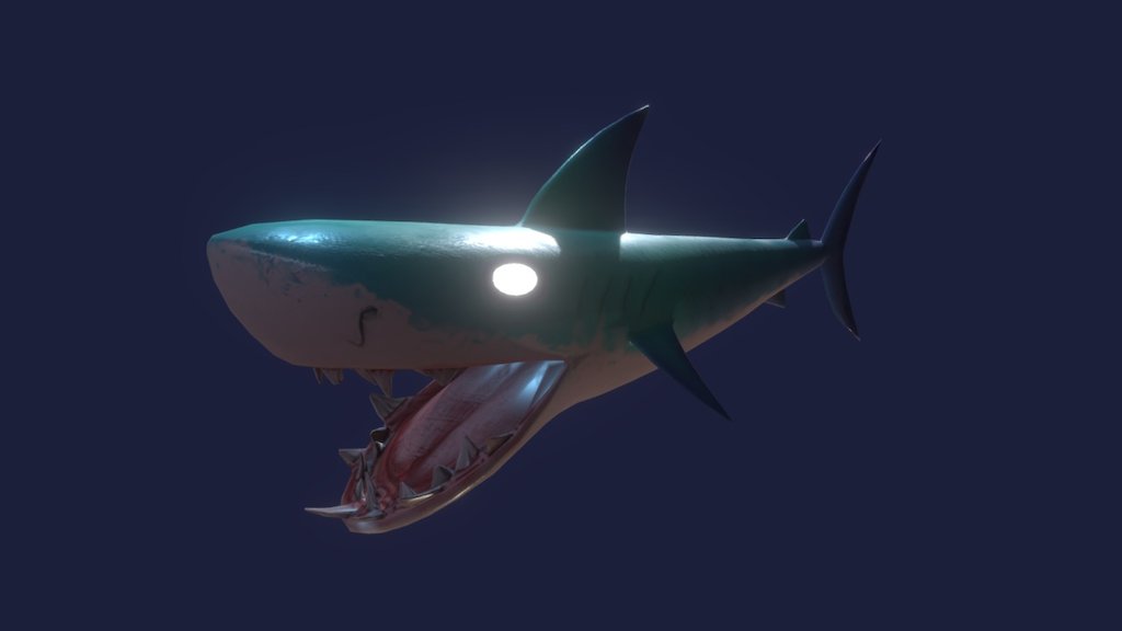 Shark from Psychonauts - ITROR - 3D model by nickmaksim [bbea255 ...