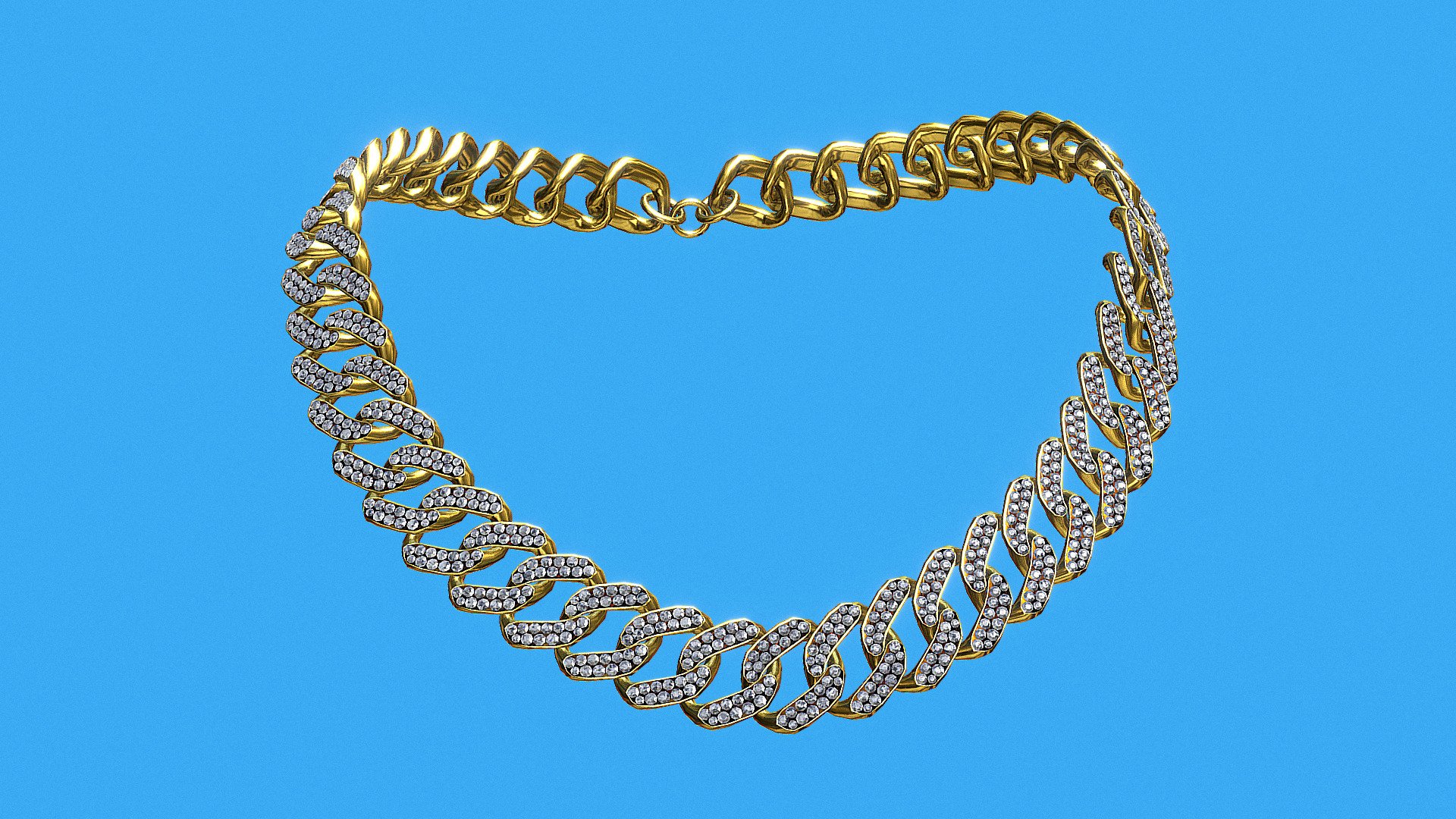 Cuban Chain 3D Model - Download Free 3D model by ℜ𝔢𝔞𝔩 𝔖𝔩𝔦𝔪 𝔖𝔥𝔞𝔡𝔶 (@real ...