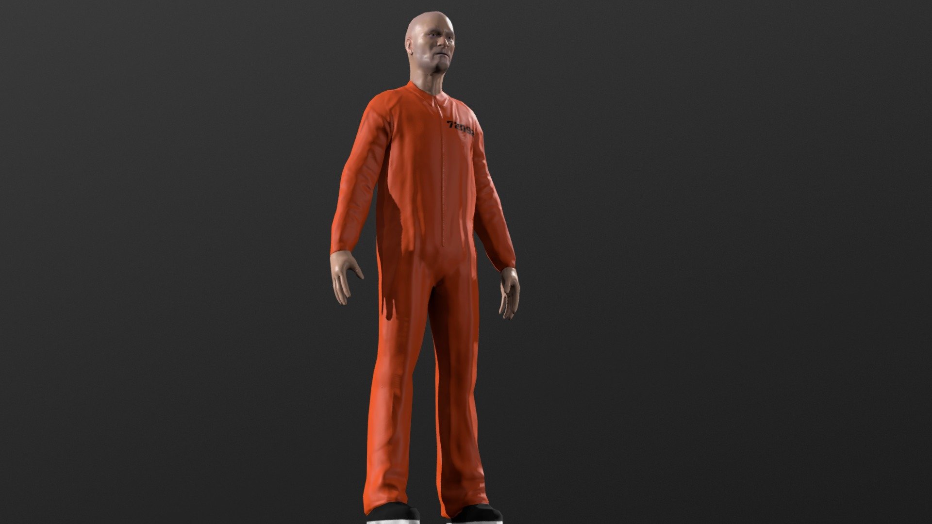Prisoner-01 - 3D model by Nikita Oleinik (@nikita.oleinik) [bbeb177 ...