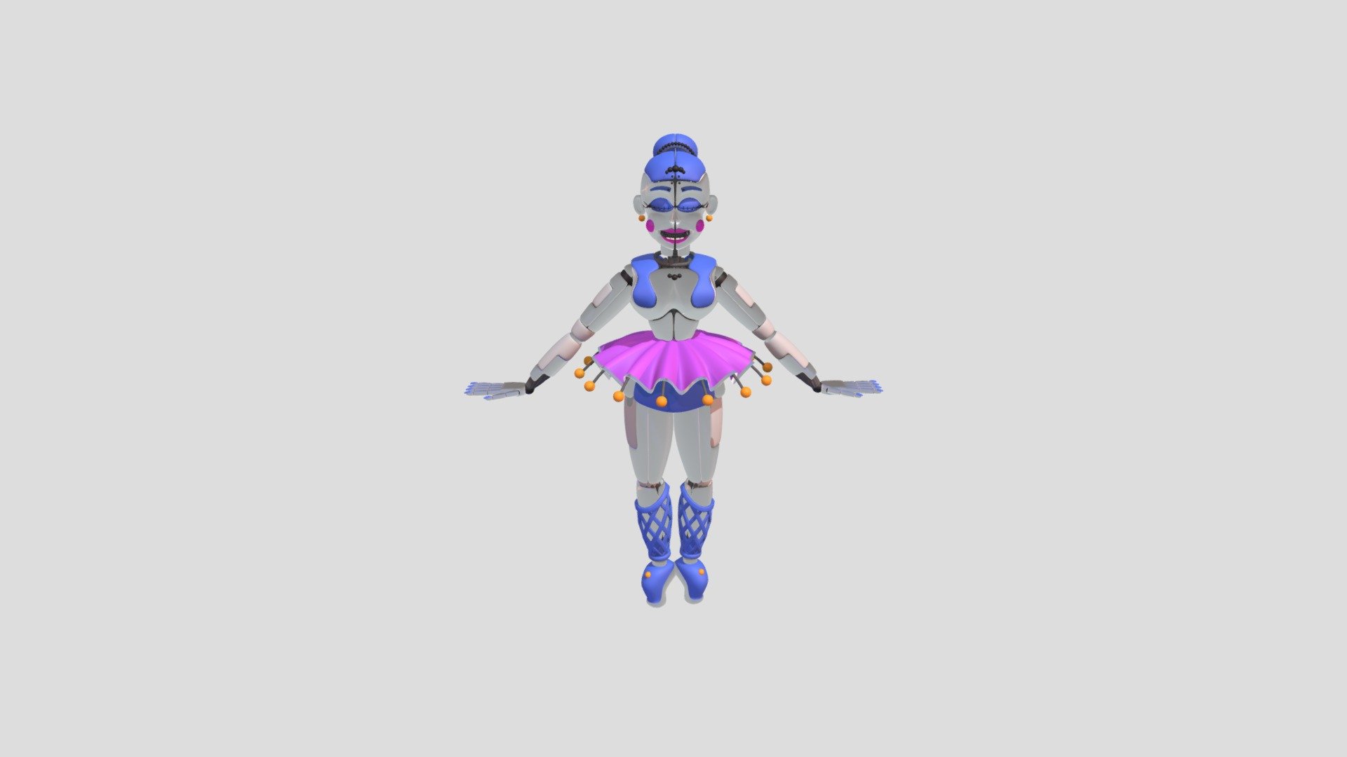 Ballora - 3D model by djed [bbeb6e1] - Sketchfab