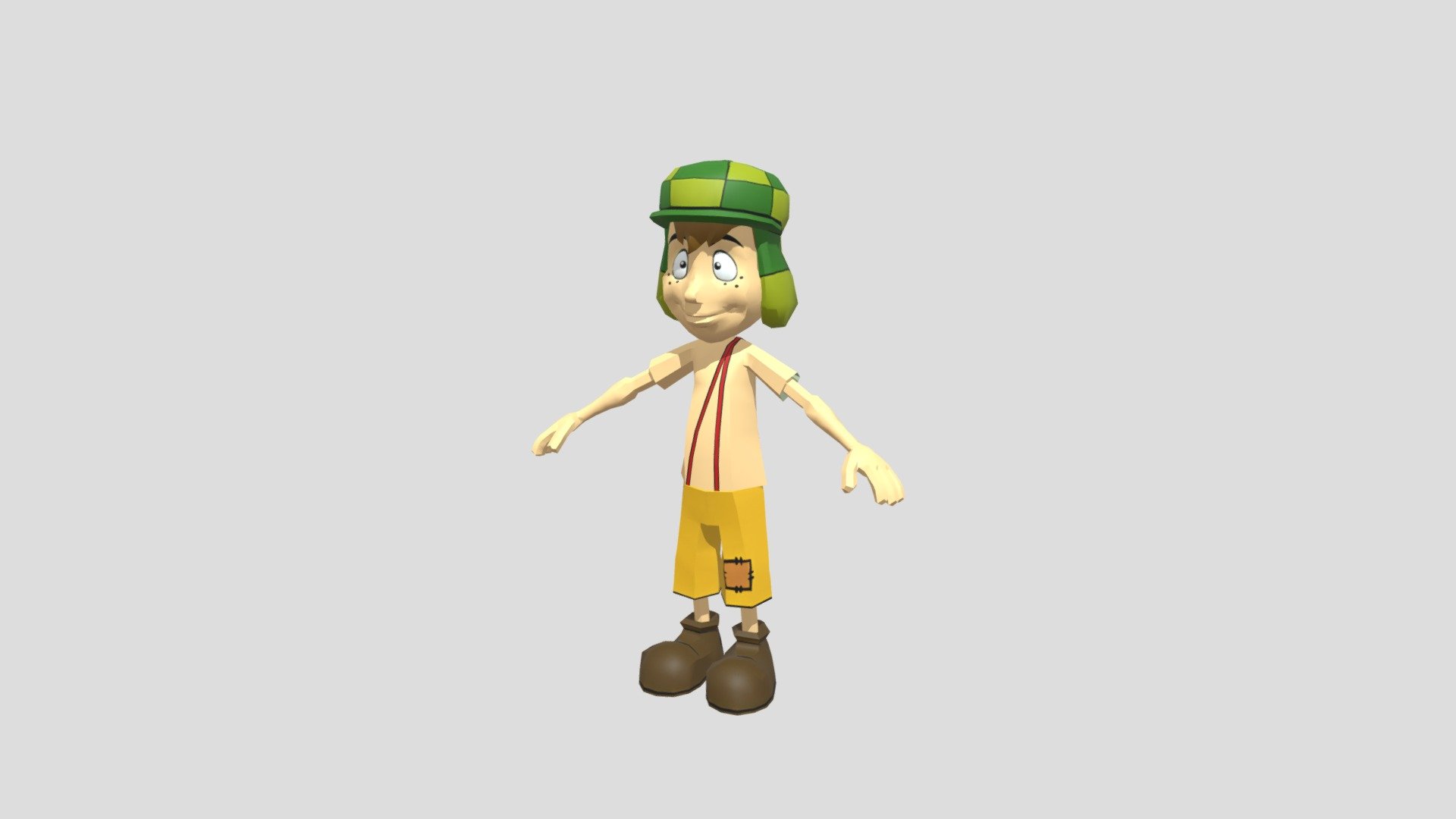 Chaves sem Roupa (Acapulco) - Download Free 3D model by ...