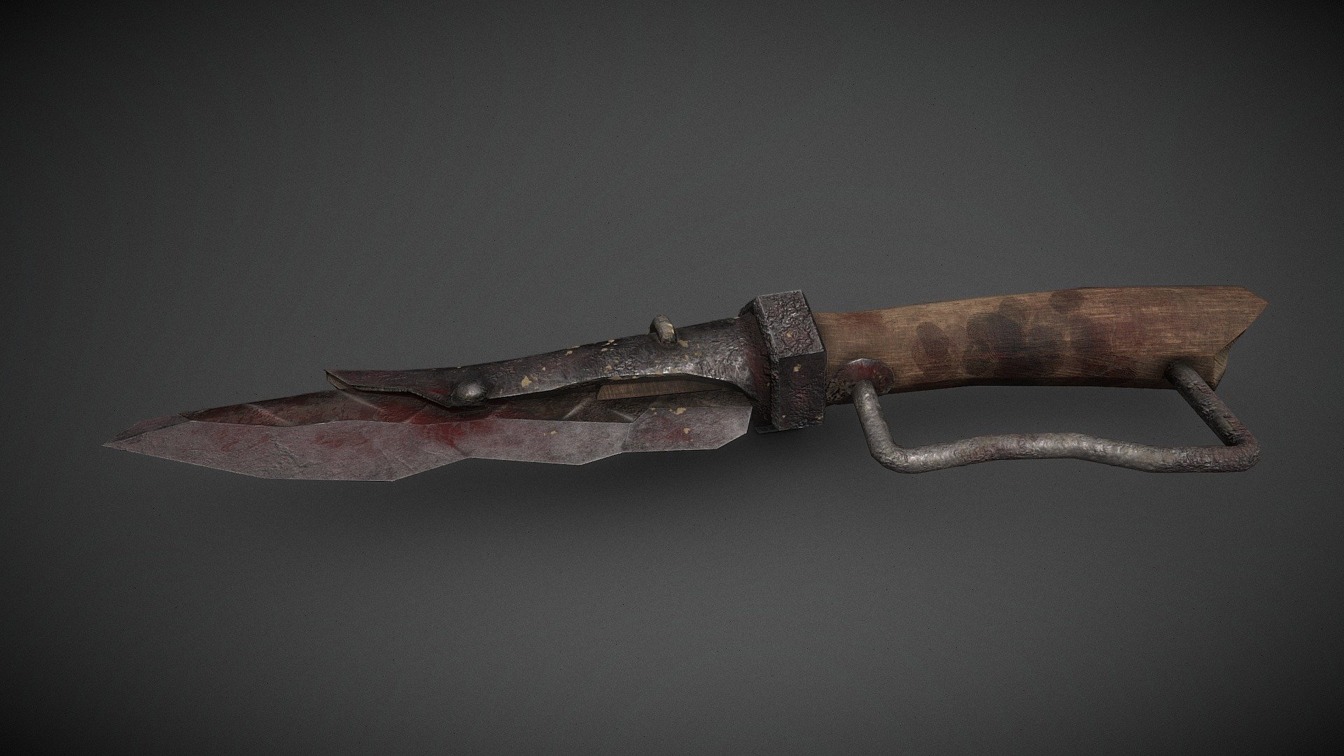 Handmade Knife - Download Free 3D model by Arling [bbec523] - Sketchfab