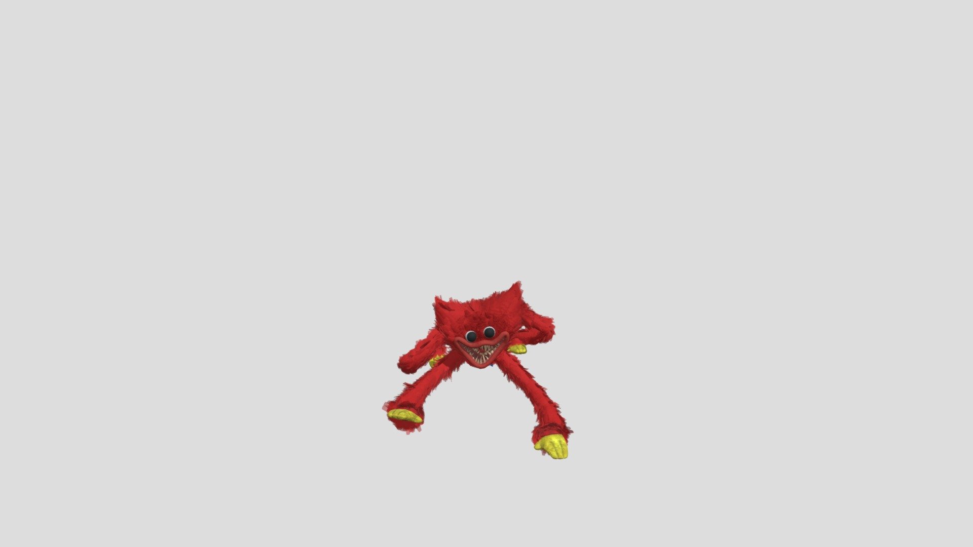 Poppy_playtime_chapter_4_mini_huggy_red - Download Free 3D model by ...