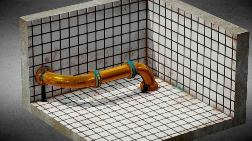 Pipe Room - 3D model by benlemoine [bbef66e] - Sketchfab