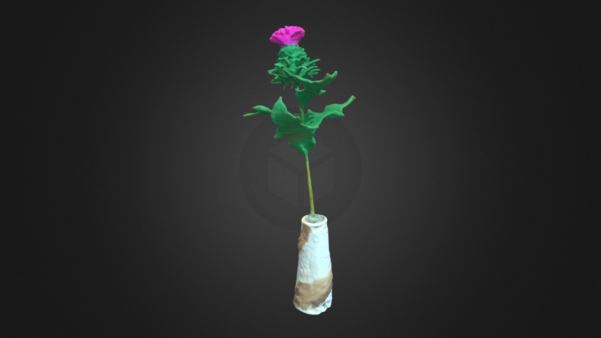 Felt Thistle - Download Free 3D model by fwild [bbf2758] - Sketchfab