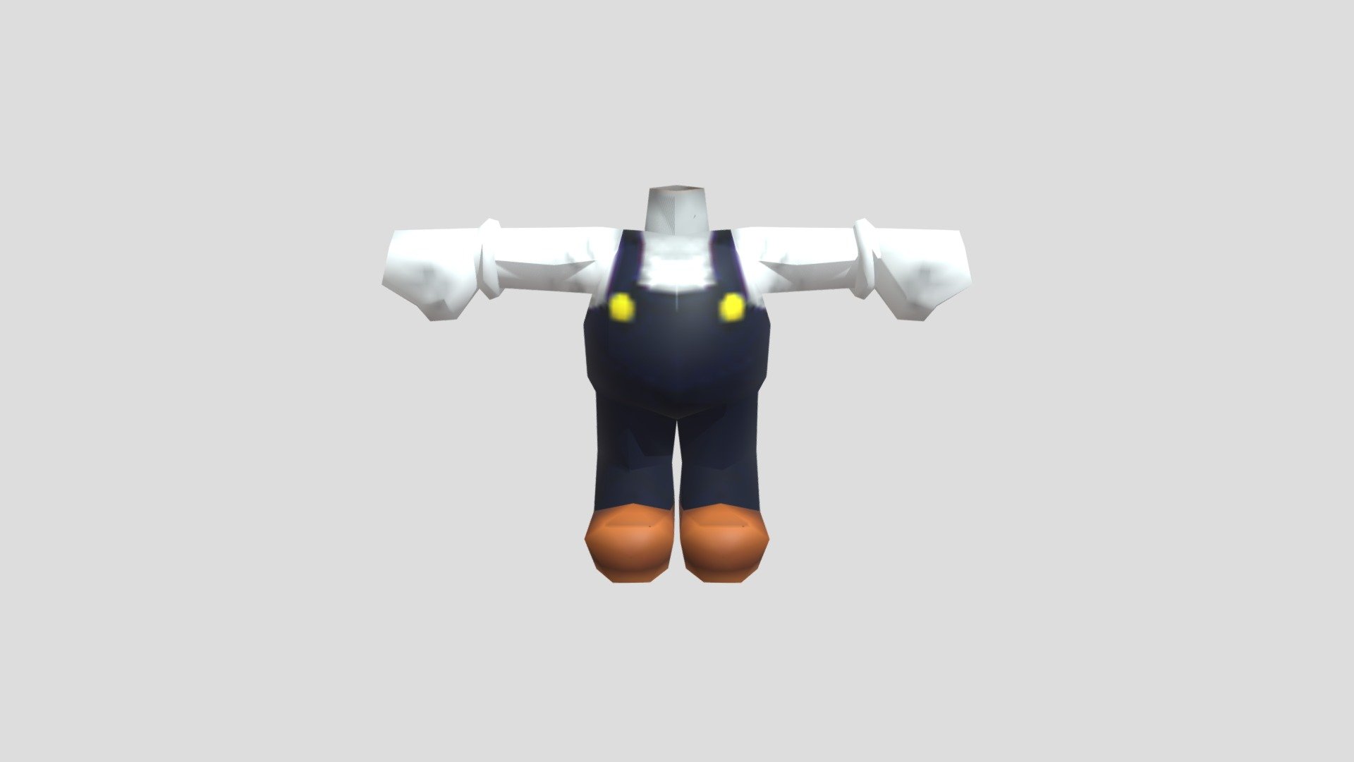 Mario Unused Body - Download Free 3D model by DokigerElRojito [bbf3075 ...