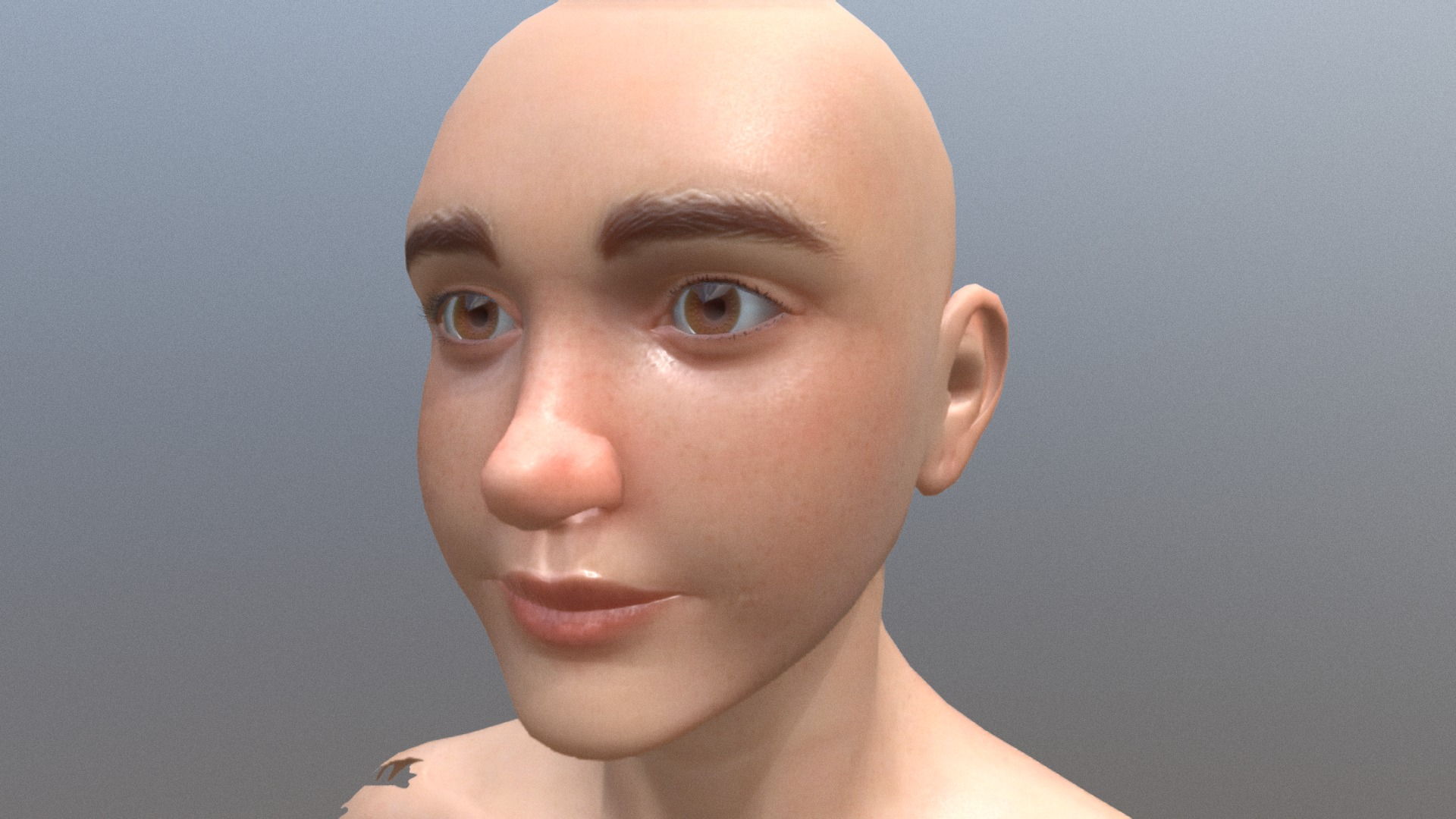 Head Base WIP - 3D model by jondemos [bbf5068] - Sketchfab