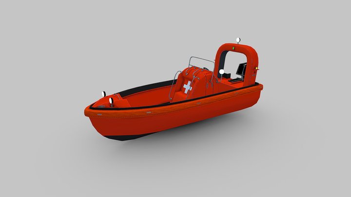 Rescue-boat 3D models - Sketchfab