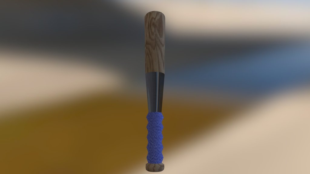 Baseball Bat - 3D model by tennissavage [bbf67fc] - Sketchfab