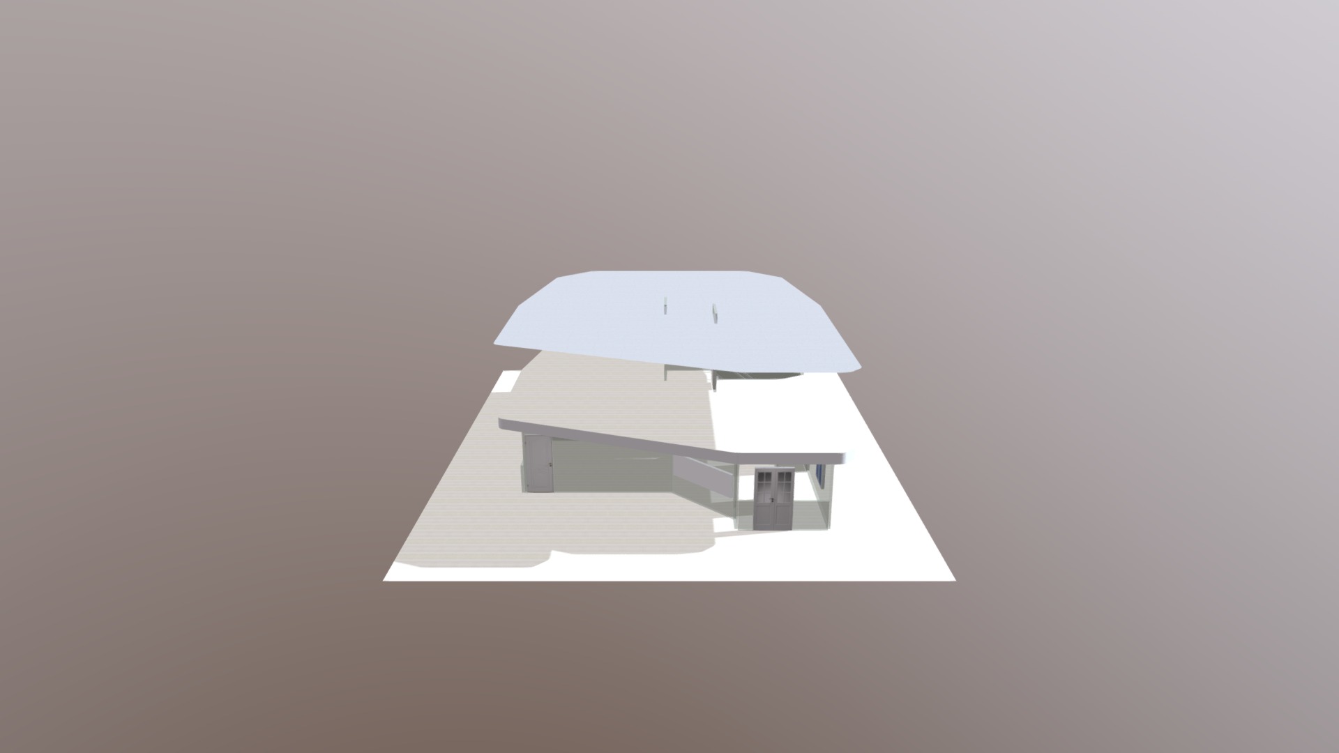 Kapellet, alternativt trapperom 02 - 3D model by Namdalstrappa ...