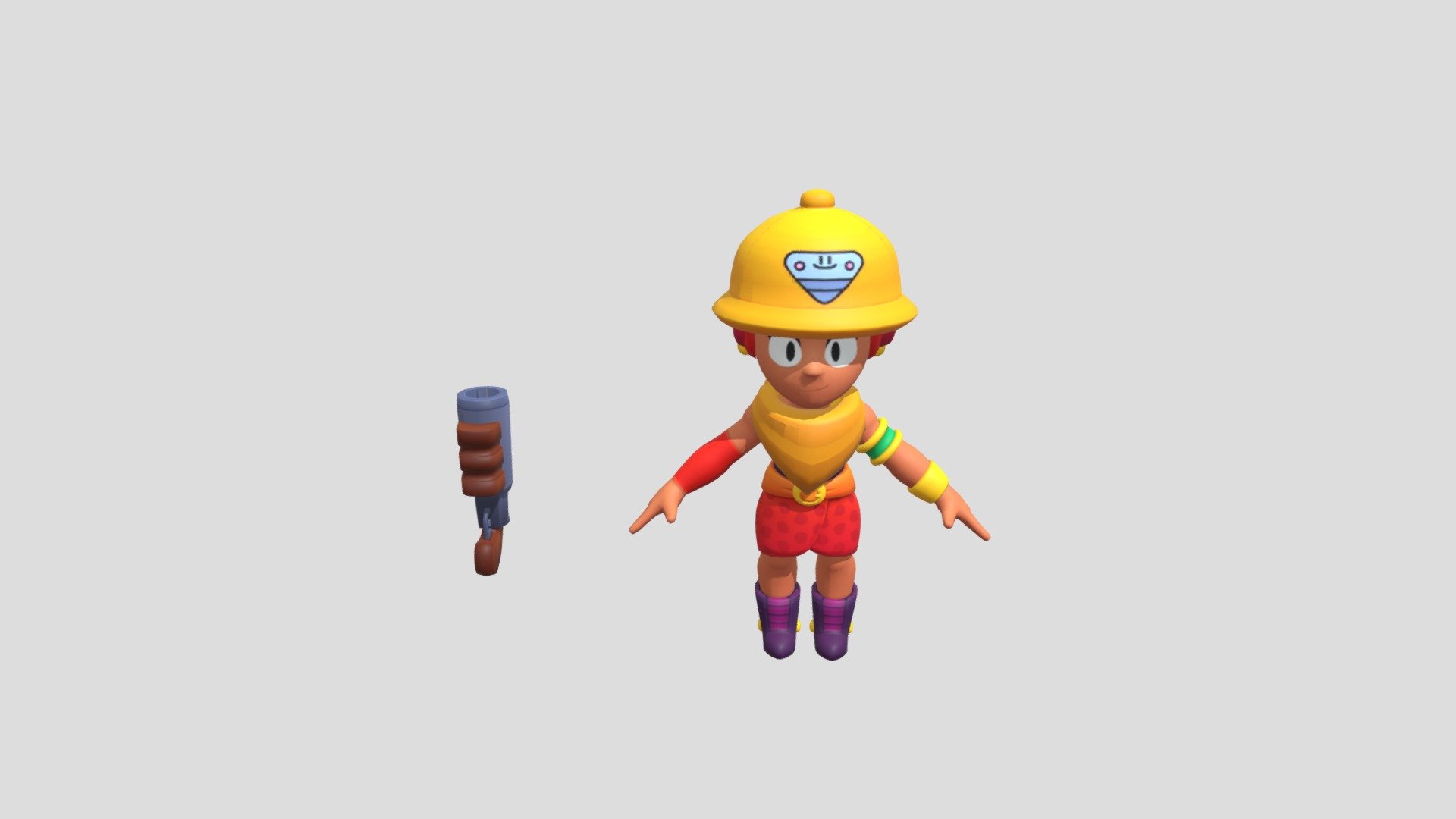 OUTLAW AMBER 3D MODEL - Download Free 3D model by Daviwow [bbf7aba ...
