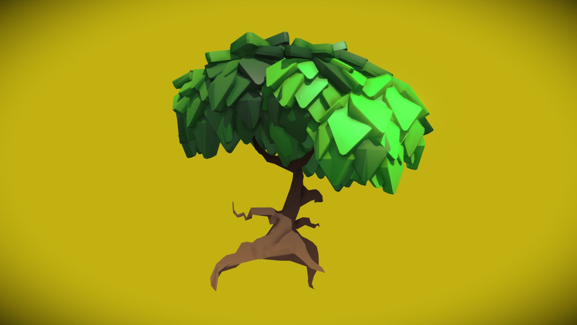 Low Poly Cartoon Tree - Buy Royalty Free 3D model by Toon Goo (@toongoo ...