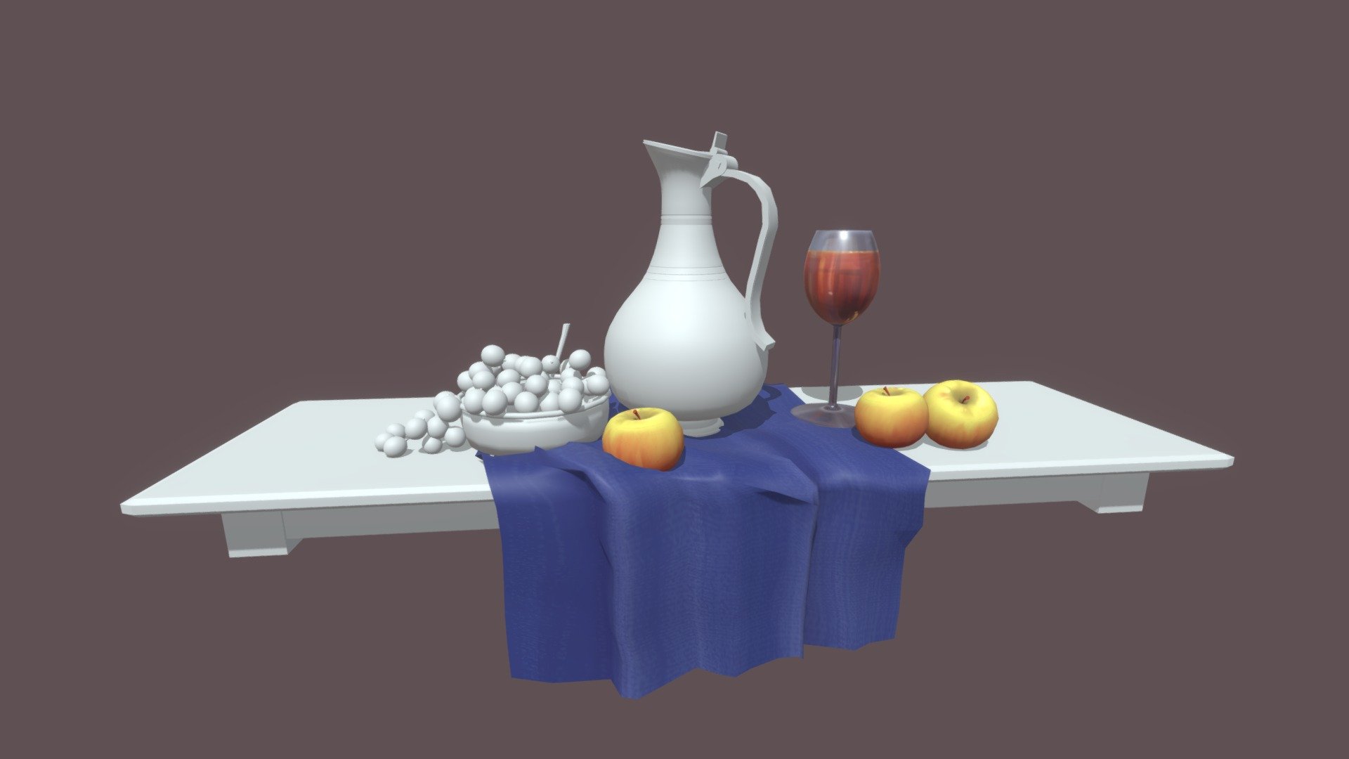 still life - Download Free 3D model by Henrimush [bbf9dfc] - Sketchfab