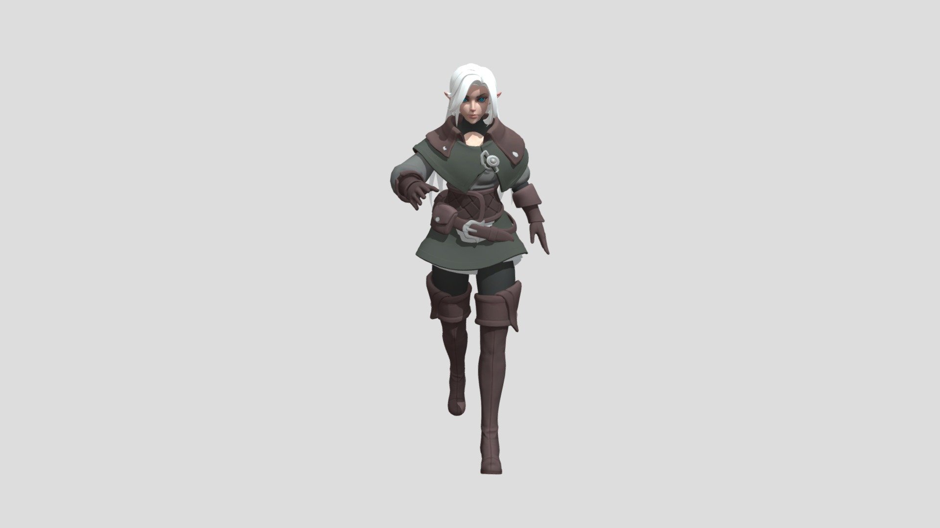Walk/Idle Cycles - 3D model by Bryan Wolstromer (@Runesmithy4) [bbfbded ...