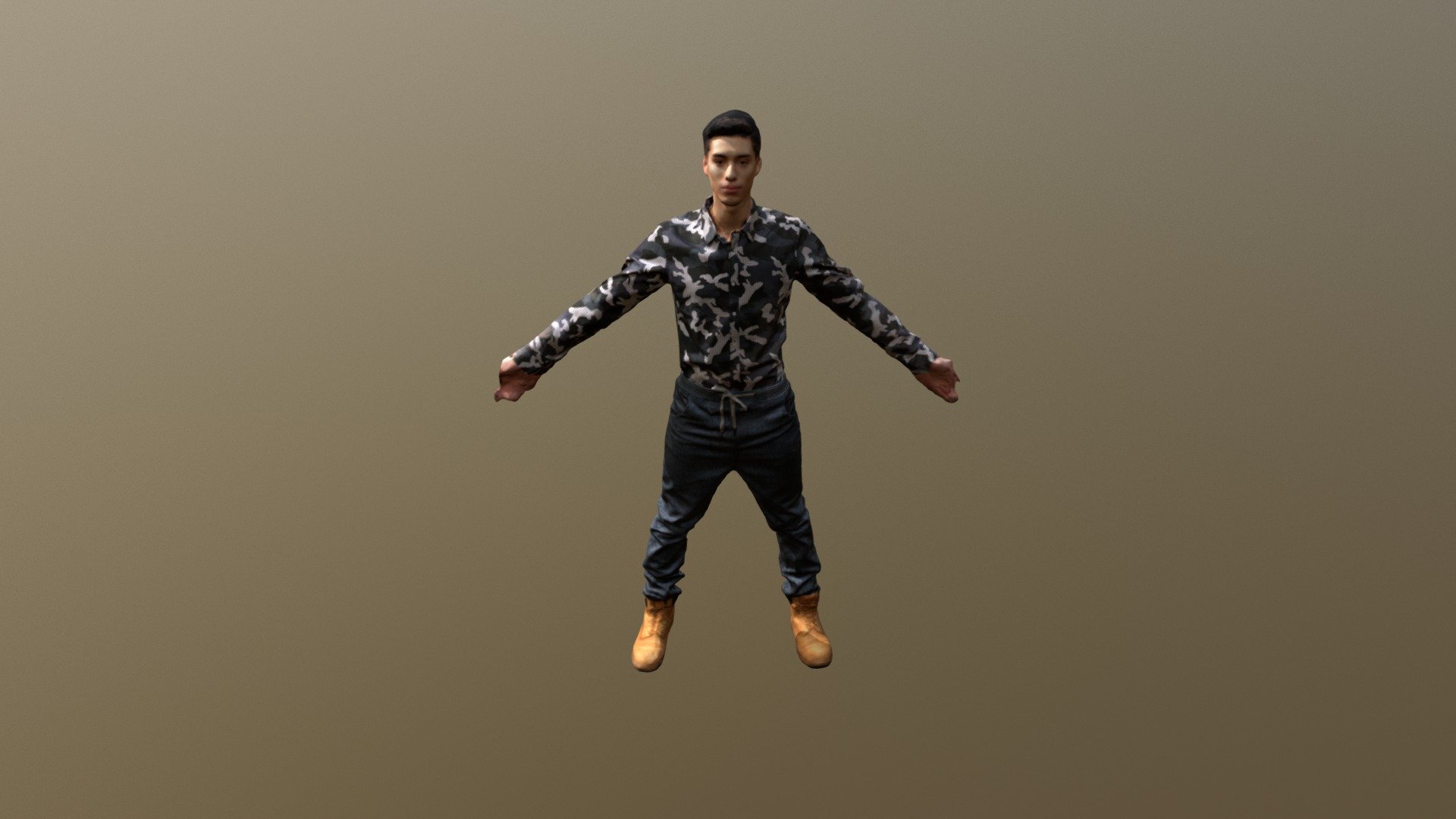 Camo V-Pose - Download Free 3D model by carbonemike [bbfd14c] - Sketchfab