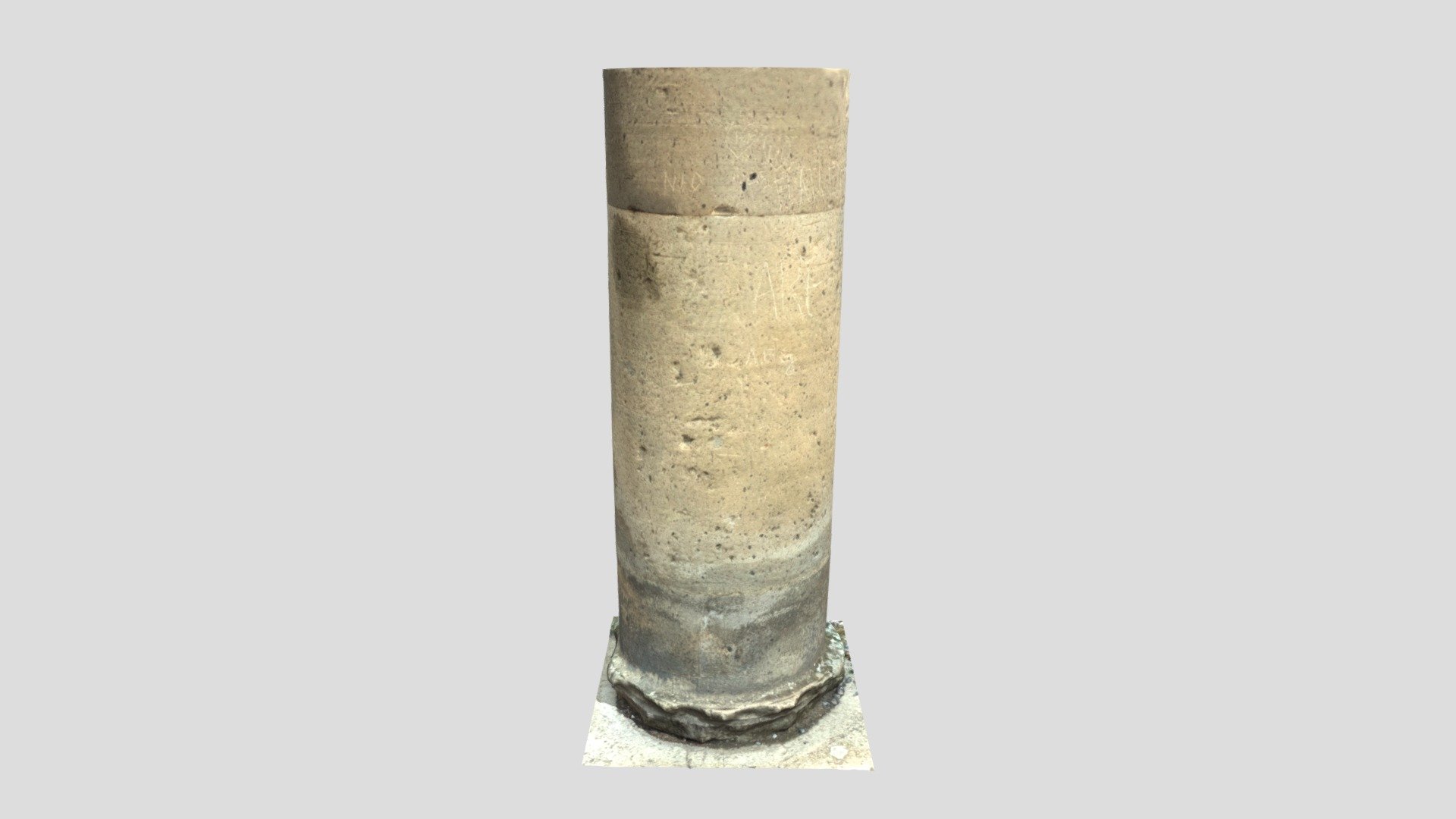 Pompeii Column Base - Download Free 3D model by D86 (@maxsoldatkin ...