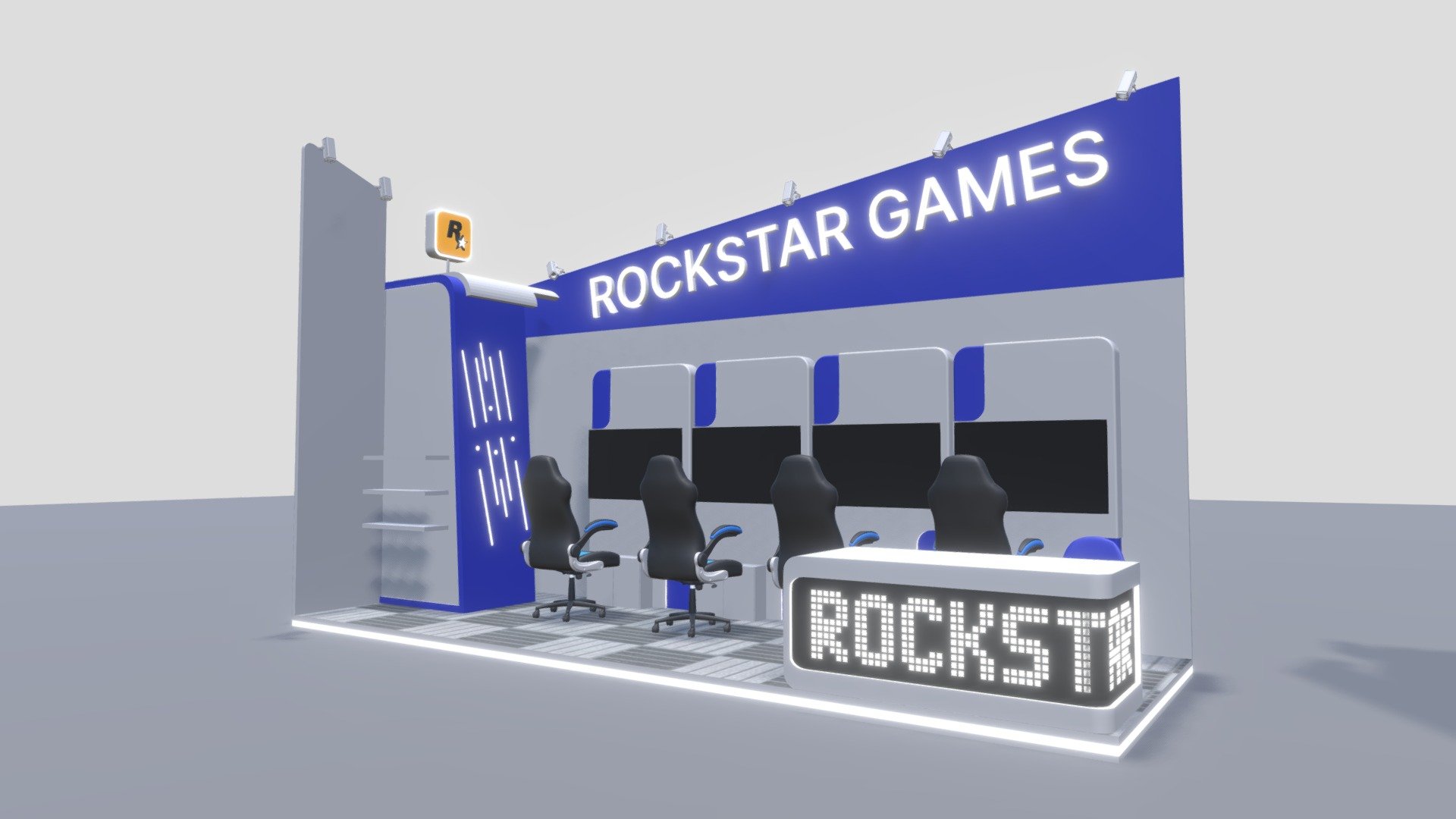 Rockstar - Download Free 3D model by rtejafx [bbfe795] - Sketchfab