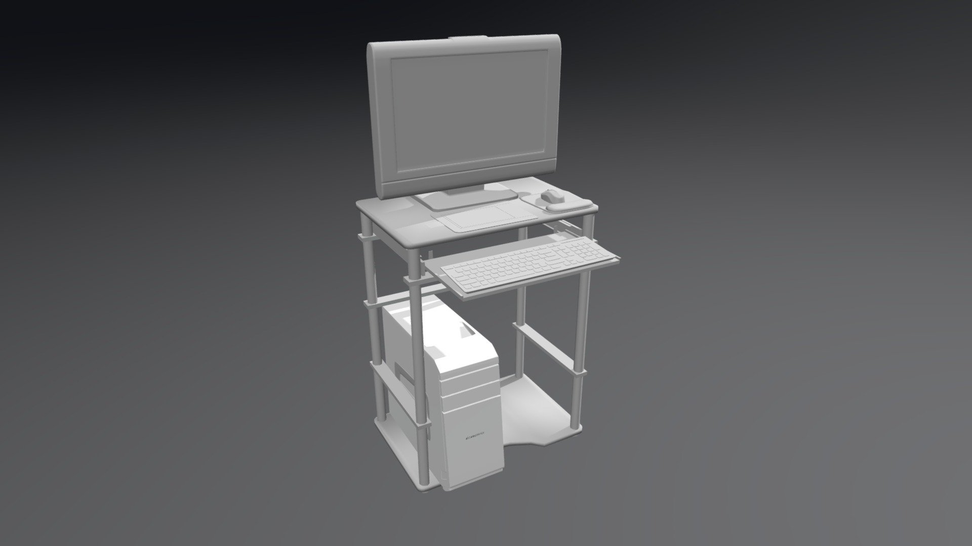 Computer Scene 04 - 3D model by E2x7u (@mlirizarry1992) [bbff4e3 ...