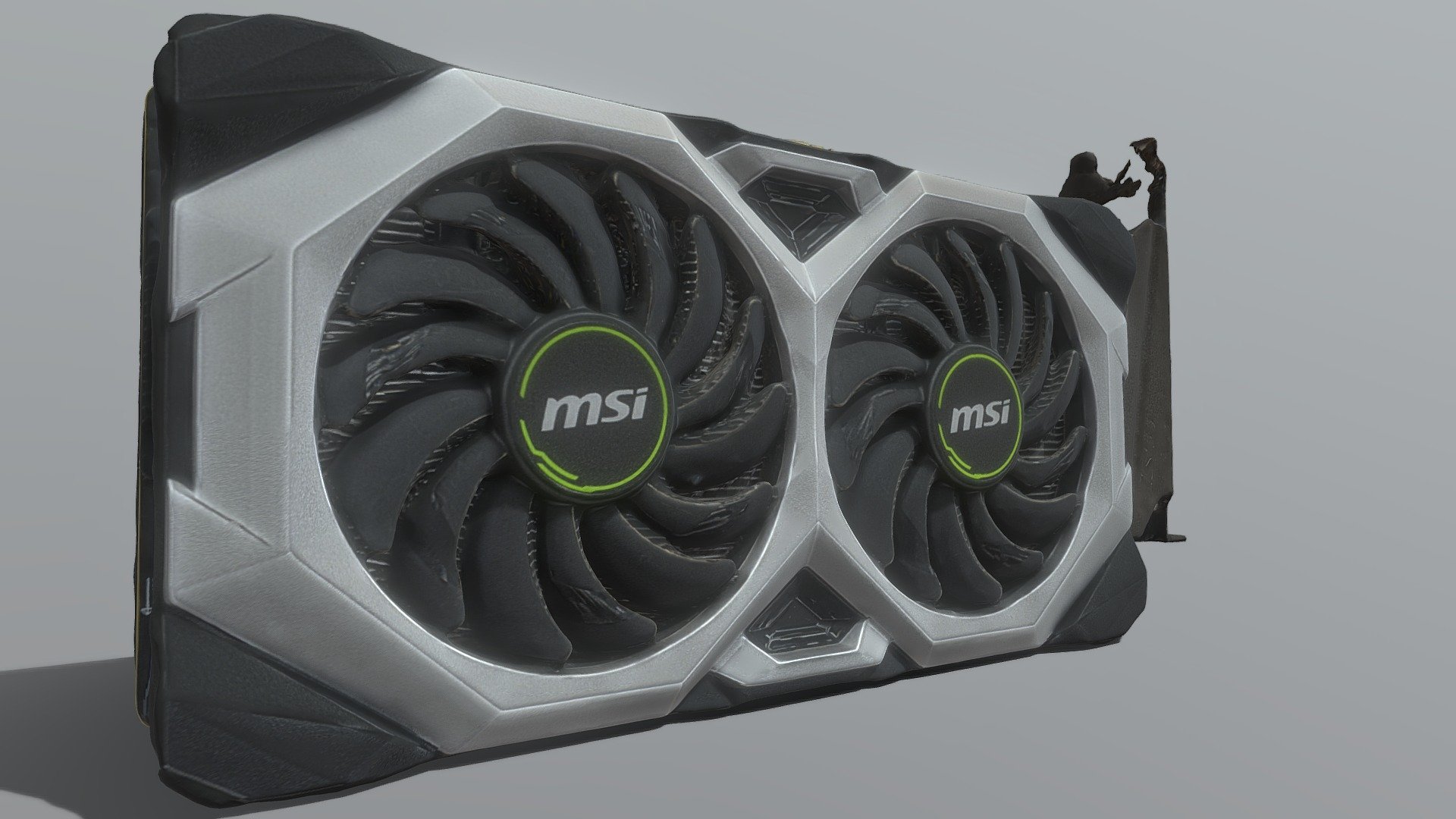 MSI Geforce RTX 2080 Super - Buy Royalty Free 3D model by johnnokomis [bc0007c] - Sketchfab Store