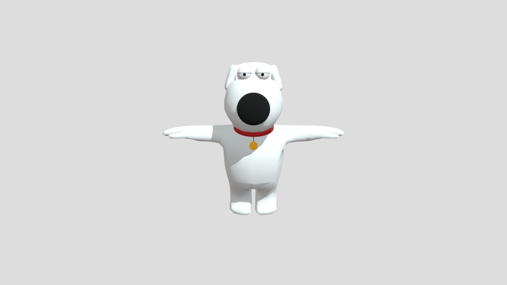 Brian Griffin - Download Free 3D model by BulletFilms (@BulletZabby ...