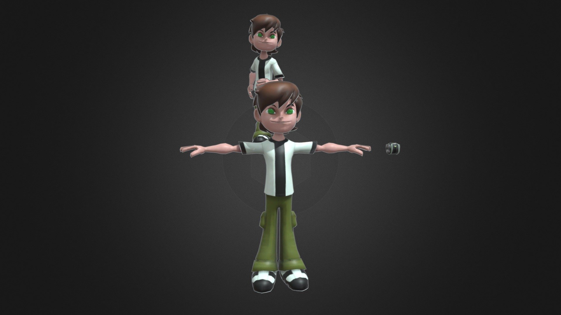 Ben 10 - Download Free 3D model by shreyhaldkar0 [bc04bfc] - Sketchfab