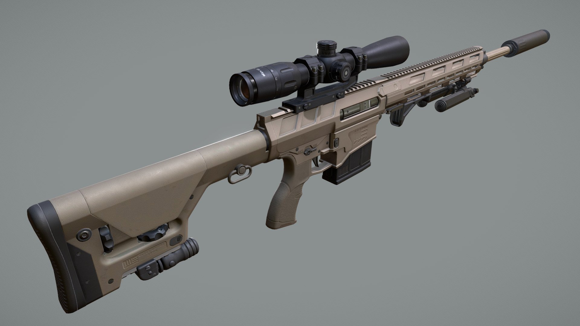 GEVAR MK3 - 3D model by Ramhat [bc055fb] - Sketchfab