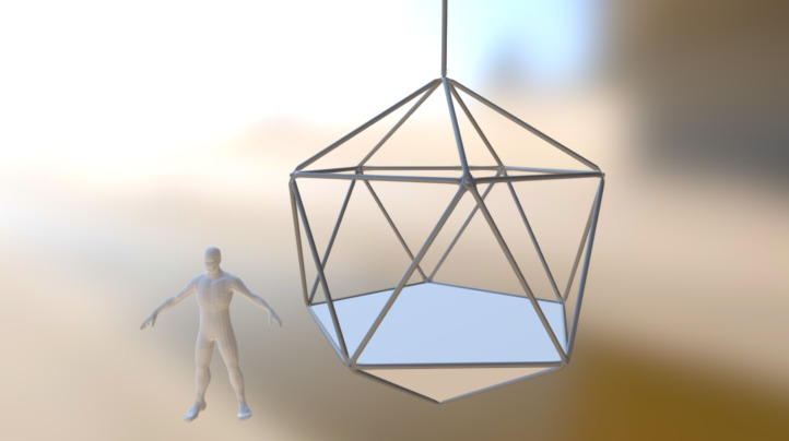 Geoball Swinging Bed - 3D model by Brian Korsedal (@BrianKorsedal ...