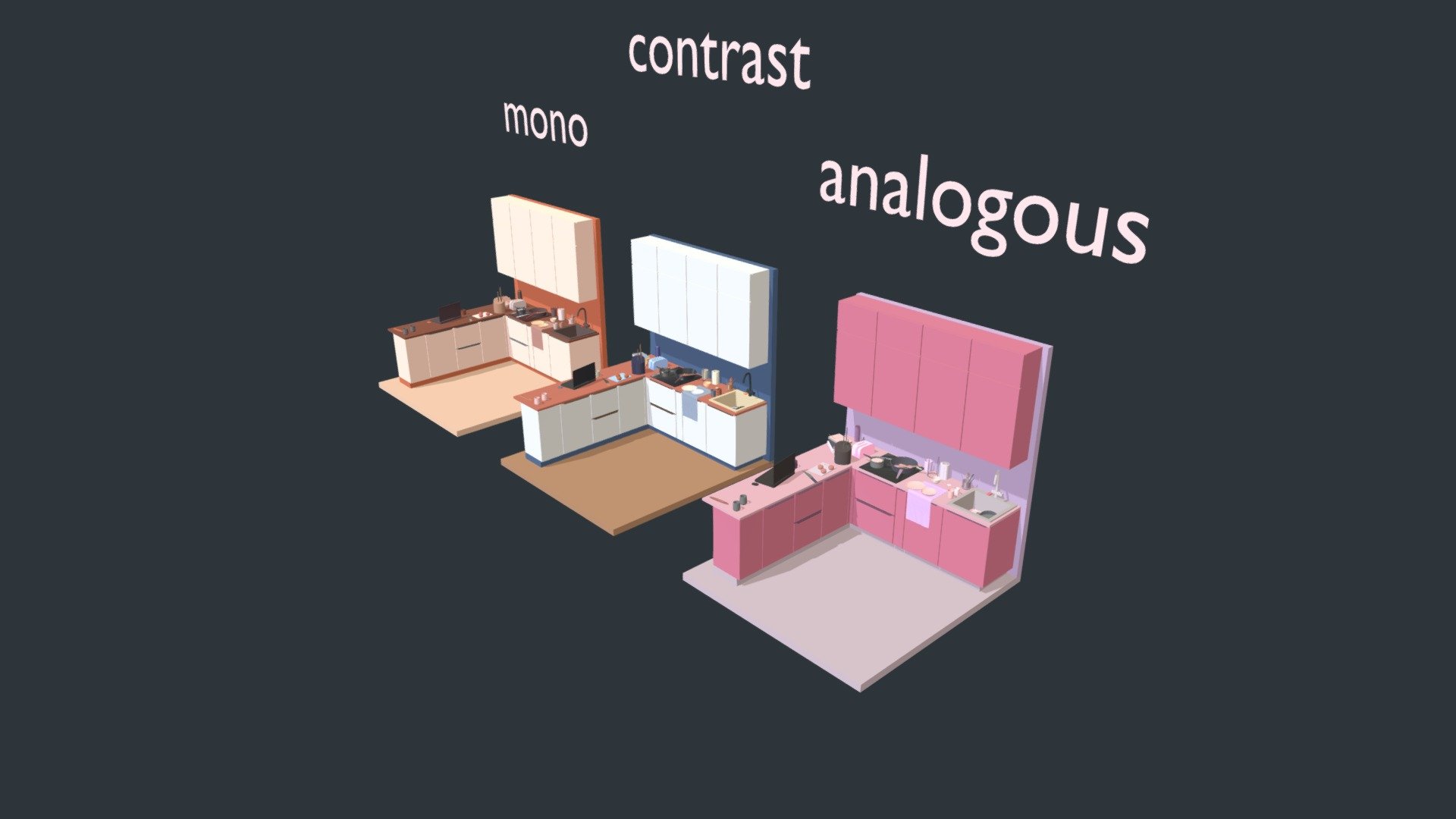 mono_contrast_analogous hw retryschool - Download Free 3D model by ...