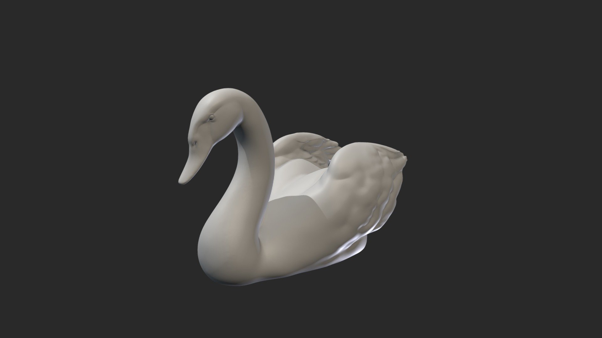 Swan - 3D model by Alec M Smith (@alecmsmith) [bc09e7b] - Sketchfab