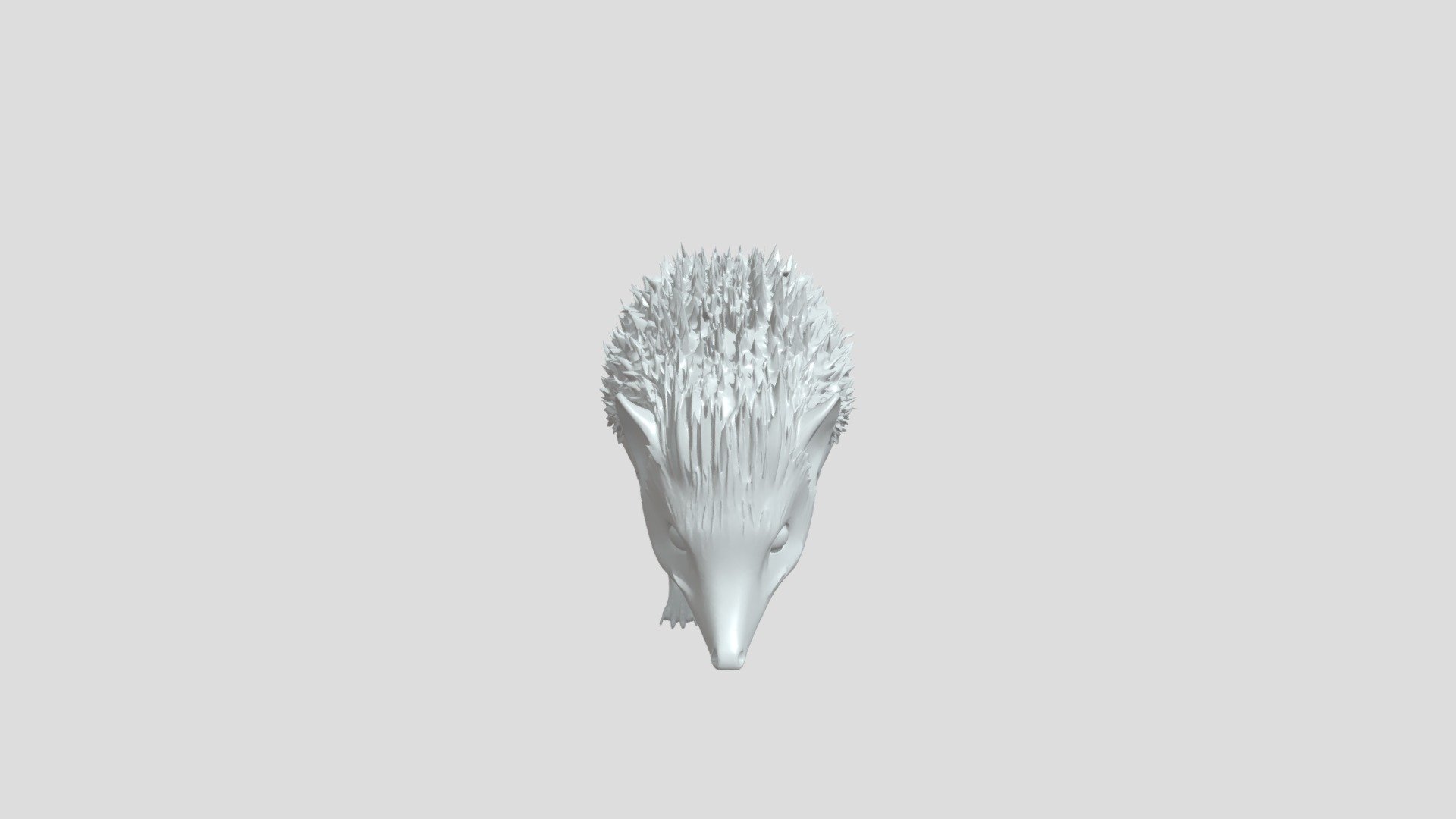 A hedgehog 3D model - Download Free 3D model by wisel0 [bc0a301 ...