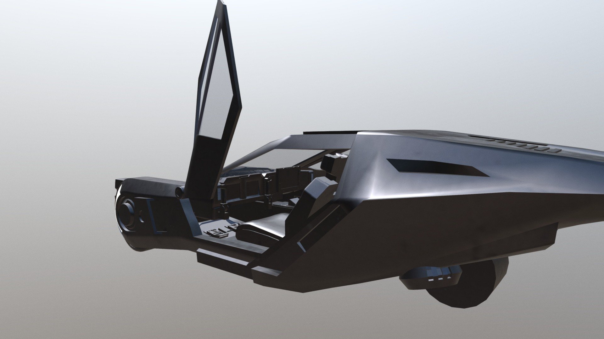 Blade Runner, K's Spinner (Week 3 WIP) - 3D model by Robert Doman ...