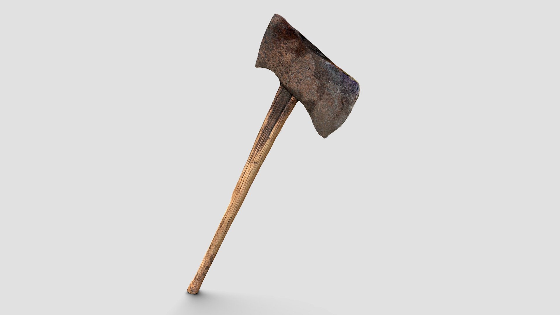 Rusty Double-Sided Axe Med/Low Poly - Download Free 3D model by EFX ...