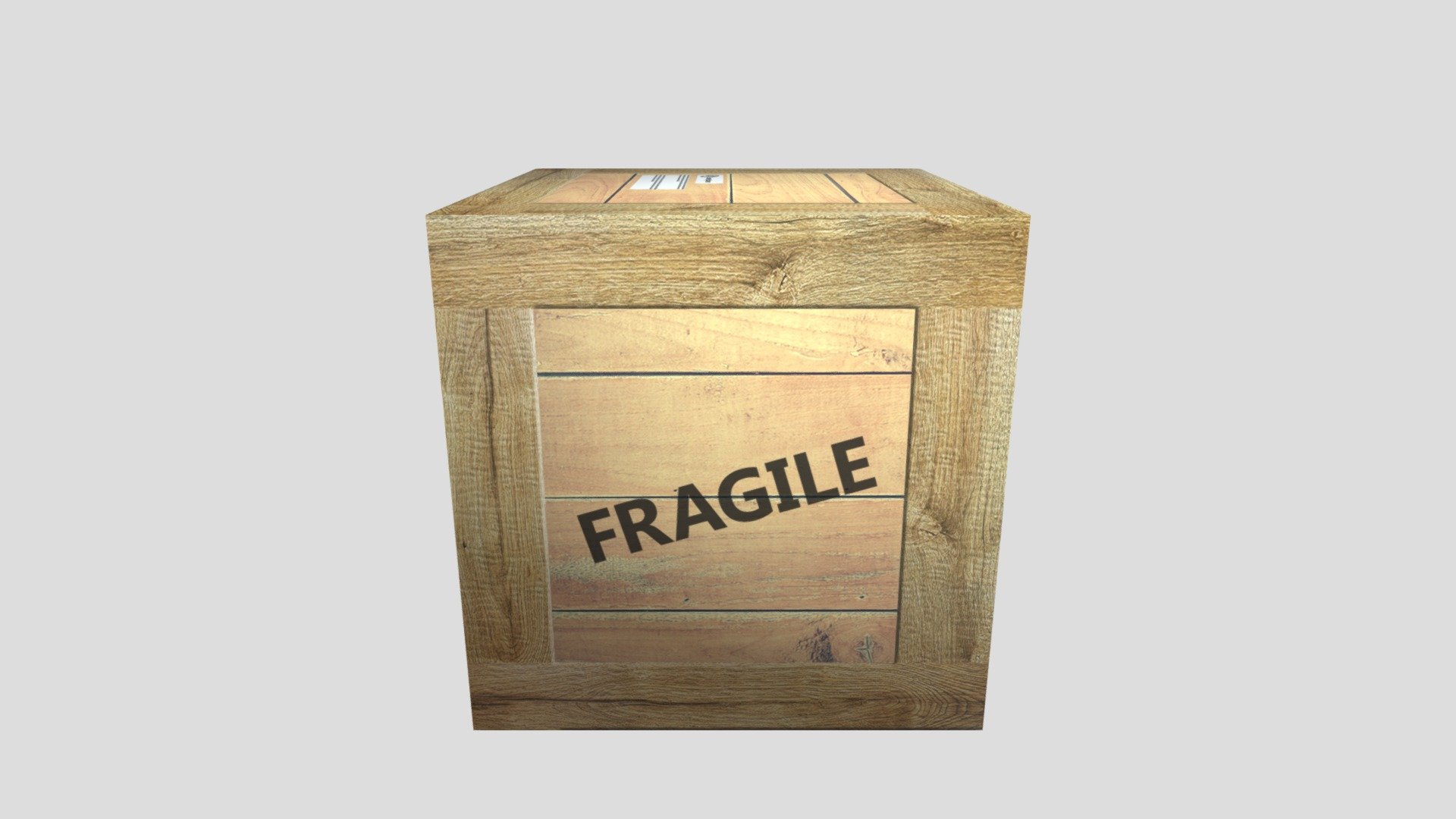 Simple Crate - Download Free 3D model by otsnider [bc0f8ad] - Sketchfab