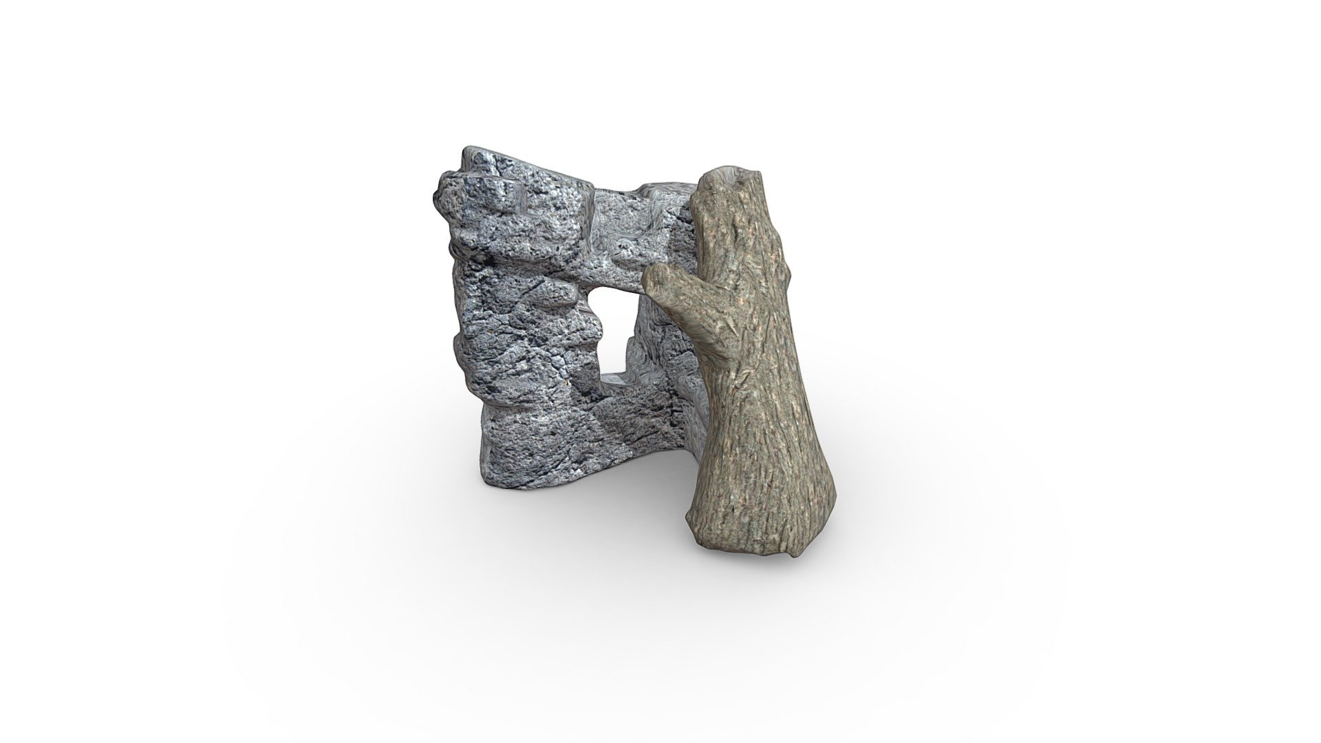 SA-CC049 Tree Rock - 3D model by Henderson Recreation (@andrewhenderson ...