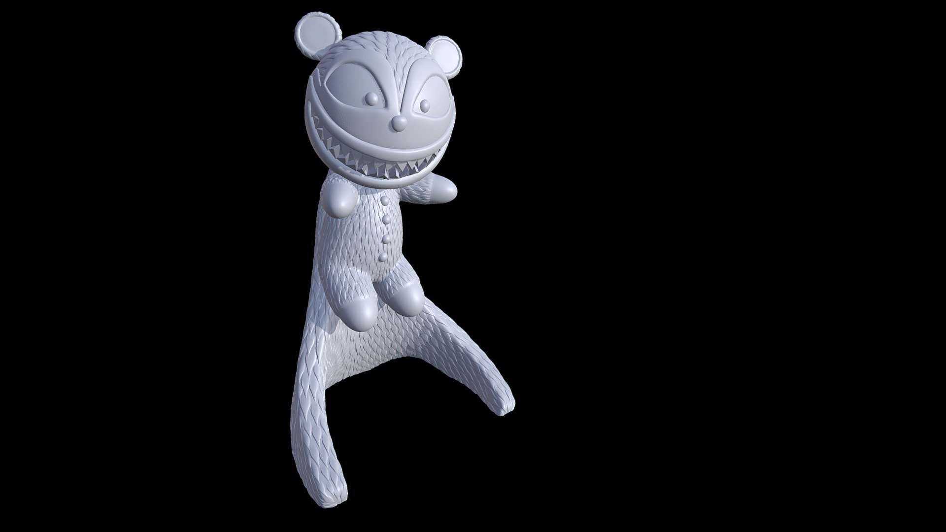 Vampire Teddy - 3D model by svyART [bc13efd] - Sketchfab