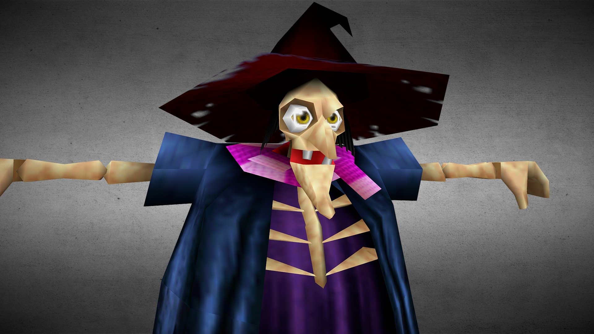 Nintendo 64 - Banjo-Tooie - Gruntilda - Download Free 3D model by Kyle ...