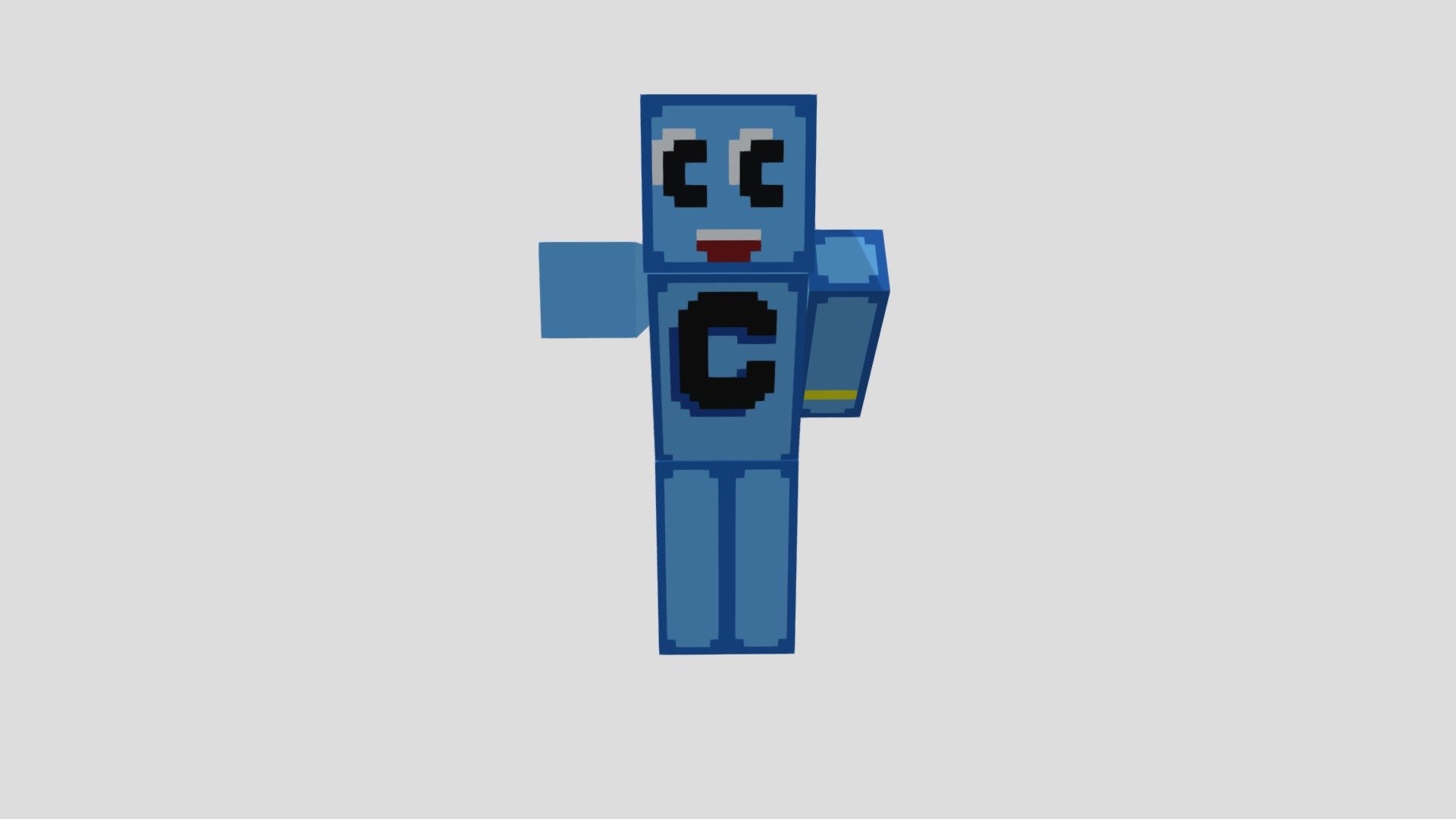 Cartoon craftee - Download Free 3D model by minecraft master (@lockenci ...