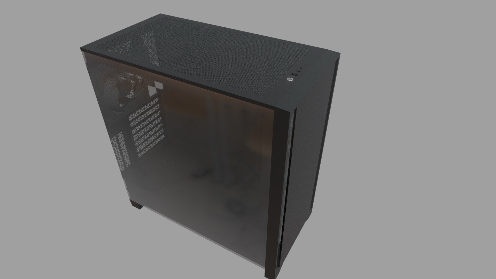 Corsair 4000D PC case - Download Free 3D model by SzaBa [bc15e00 ...