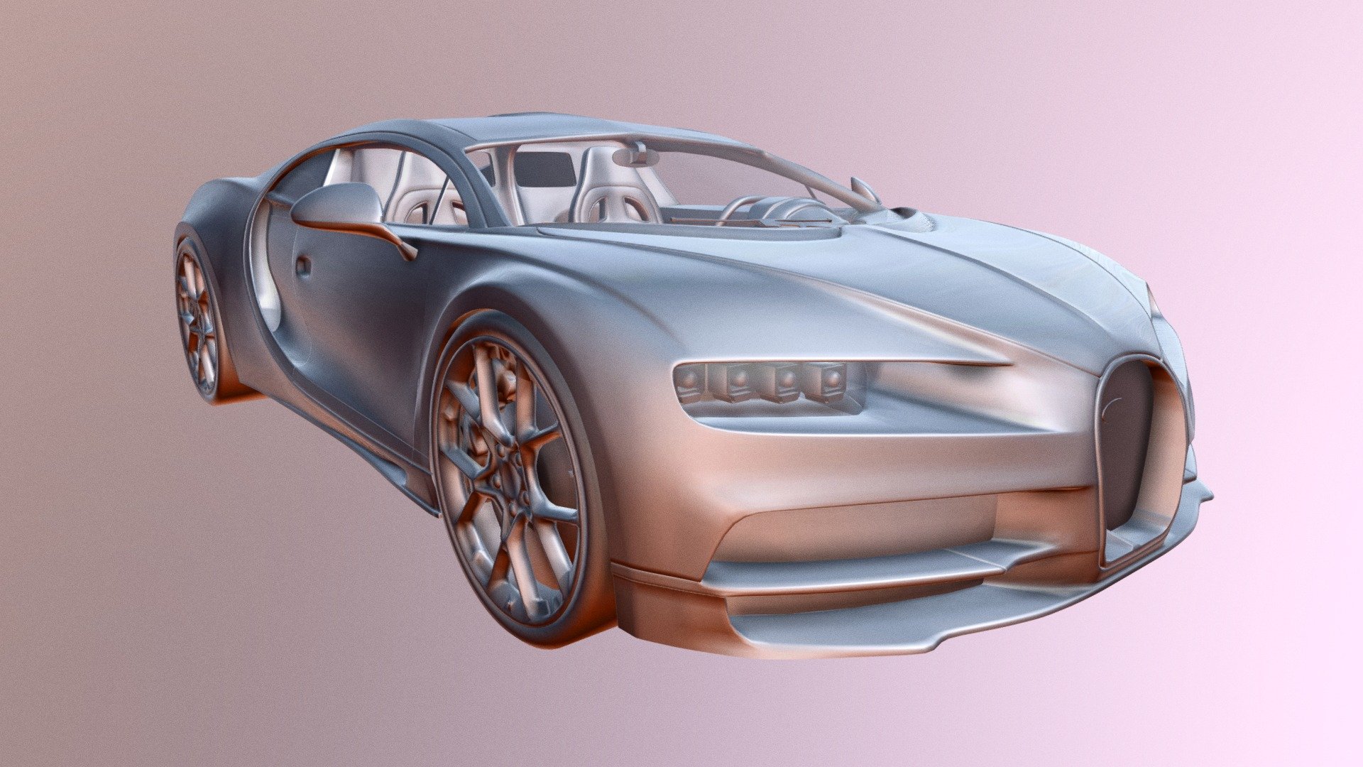 Bugatti Chiron WIP - 3D model by Ryan Duffield (@RyanDuffield) [bc17508 ...
