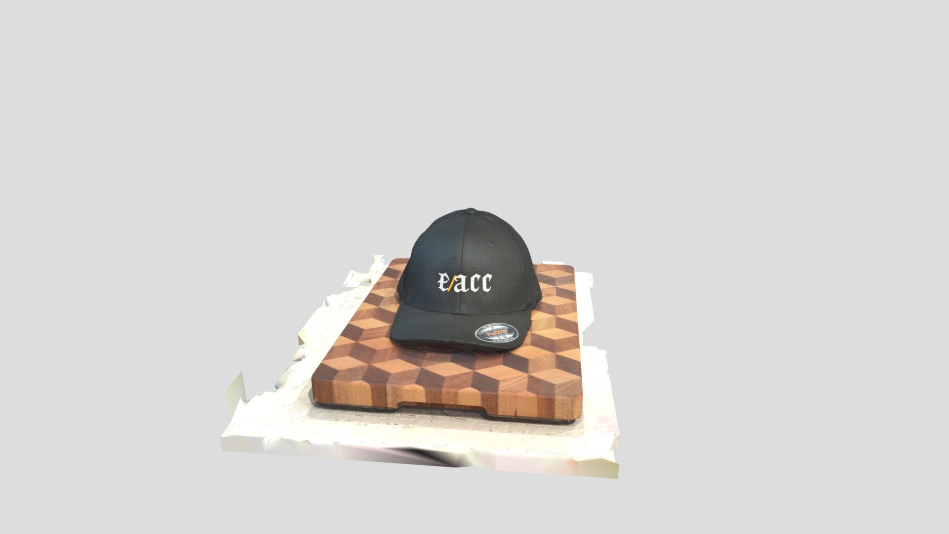 e/acc gothic font hat - 3D model by catid [bc17e93] - Sketchfab