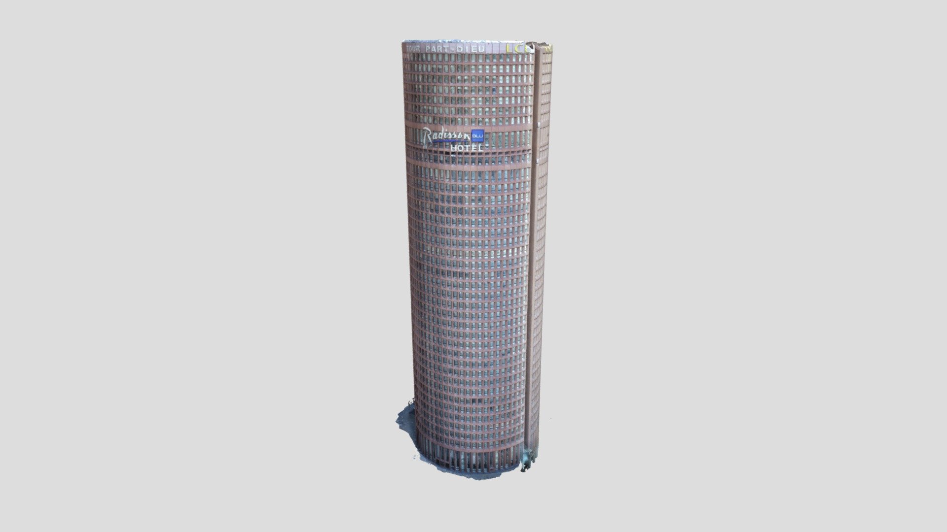 Part-Dieu / Tour Crayon - Lyon - 3D model by Drones-Center [bc1854a ...