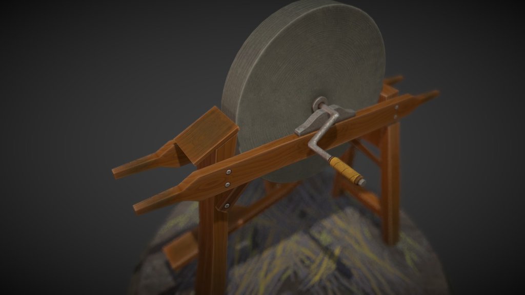 grindstone - 3D model by benoit3d [bc1873e] - Sketchfab
