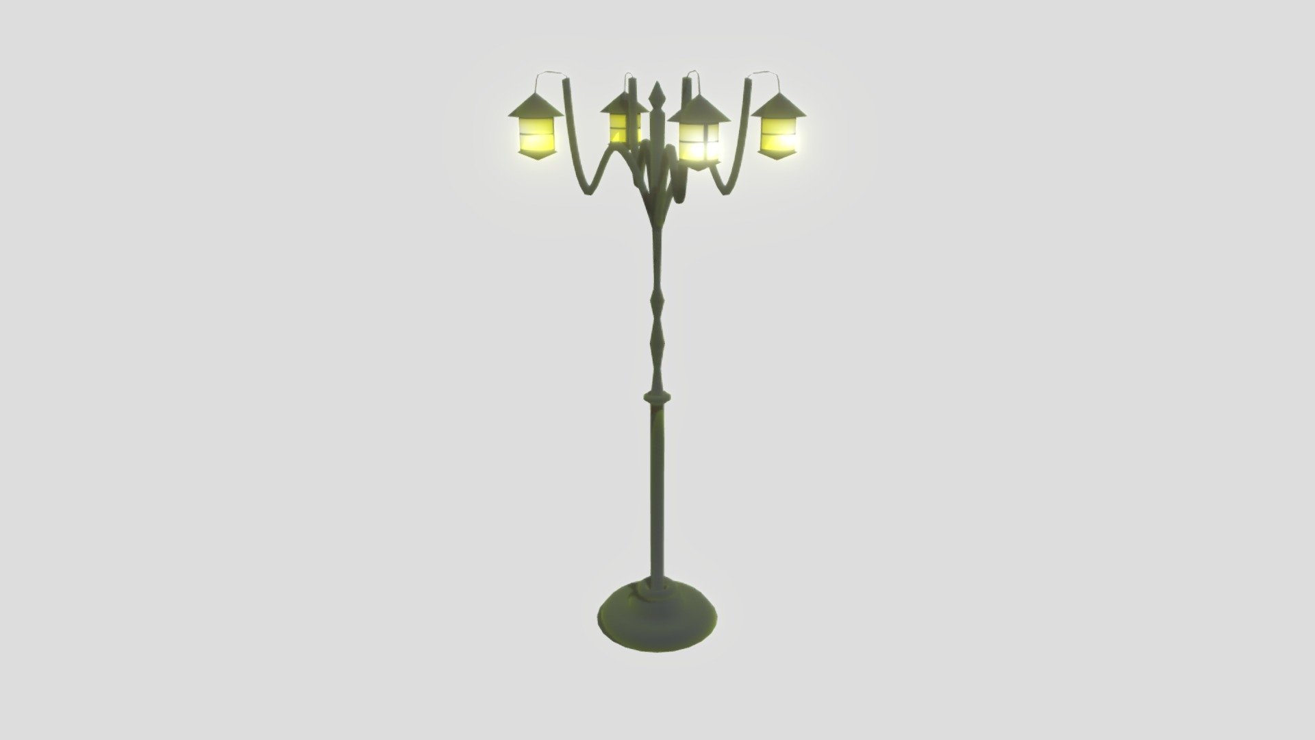 victorian lamp - Download Free 3D model by joshuagoldenburgh [bc18e6f ...